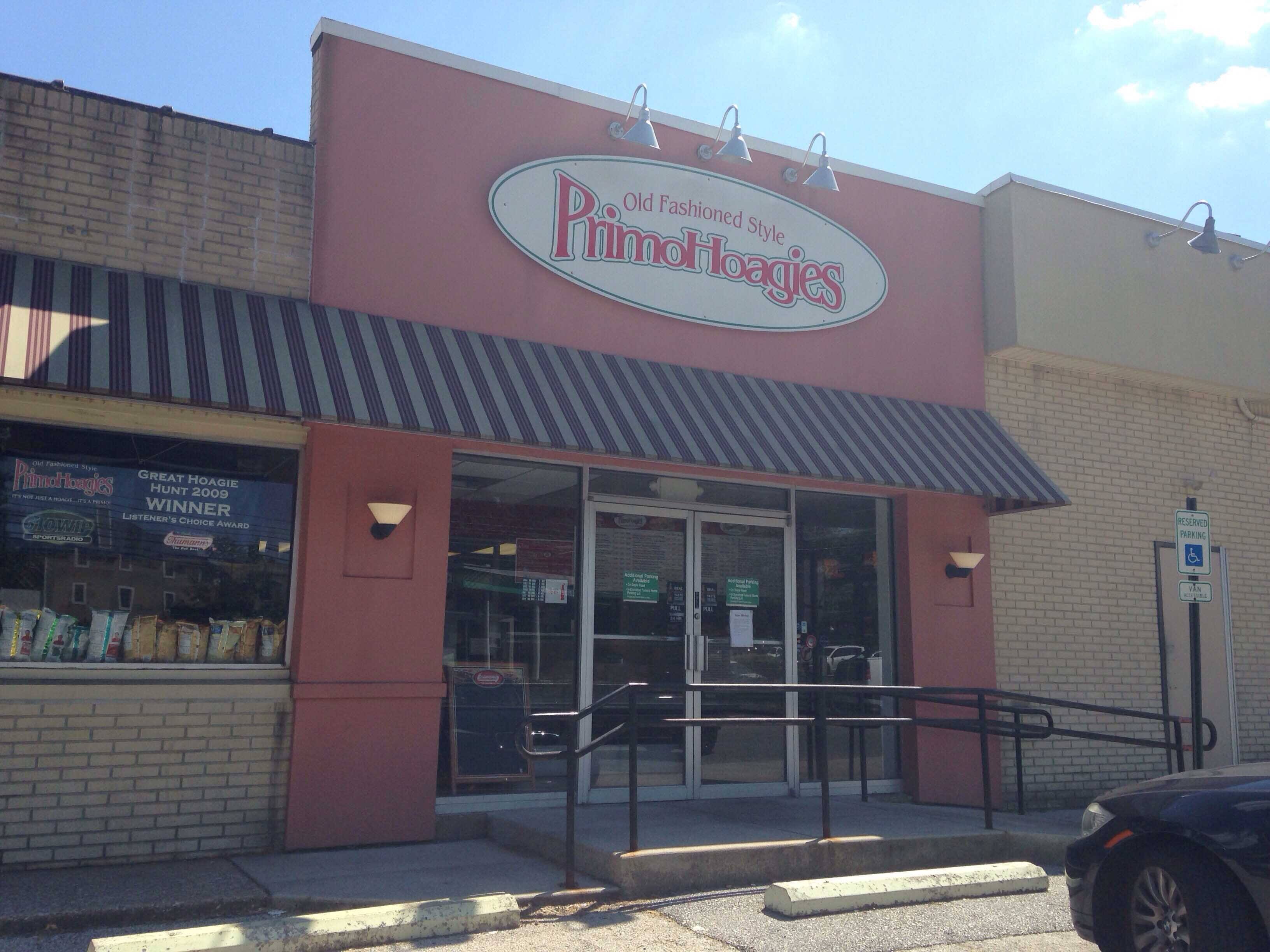 Menu of Primo Hoagies, Wayne, Delaware County