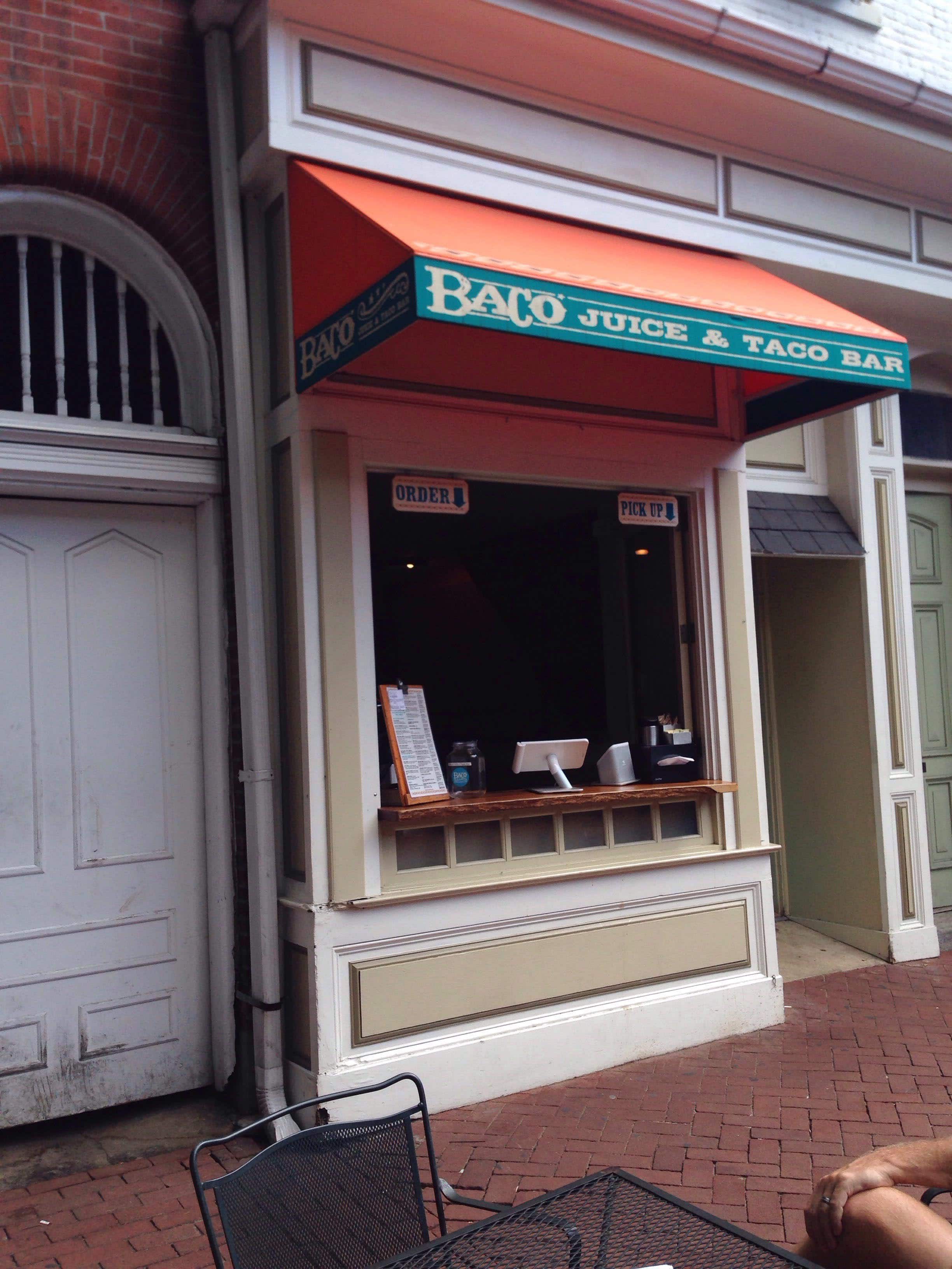 Menu of Jaco Juice & Taco Bar, West Chester, Chester County