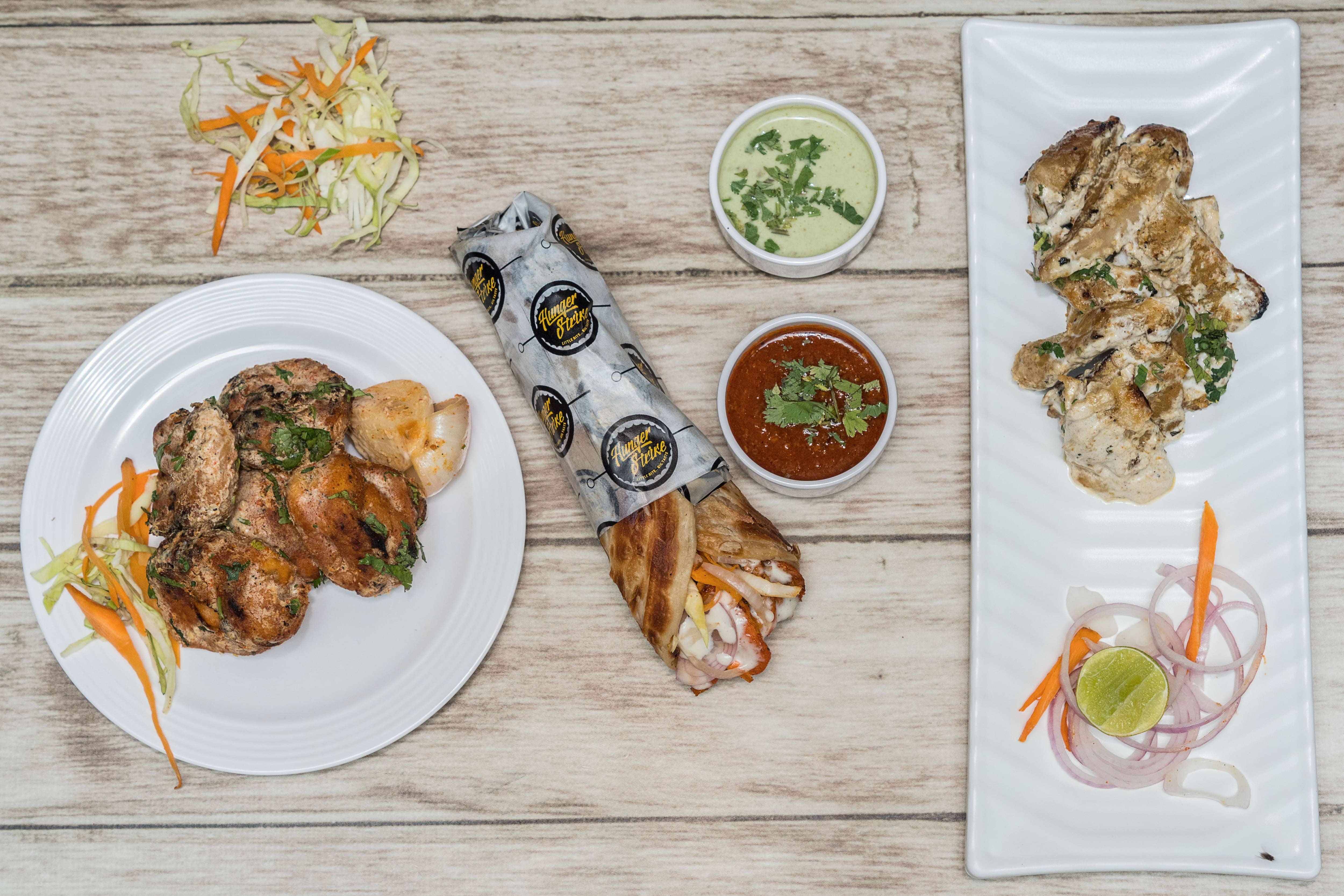 Menu of Hunger Strike, Sector 37, Noida