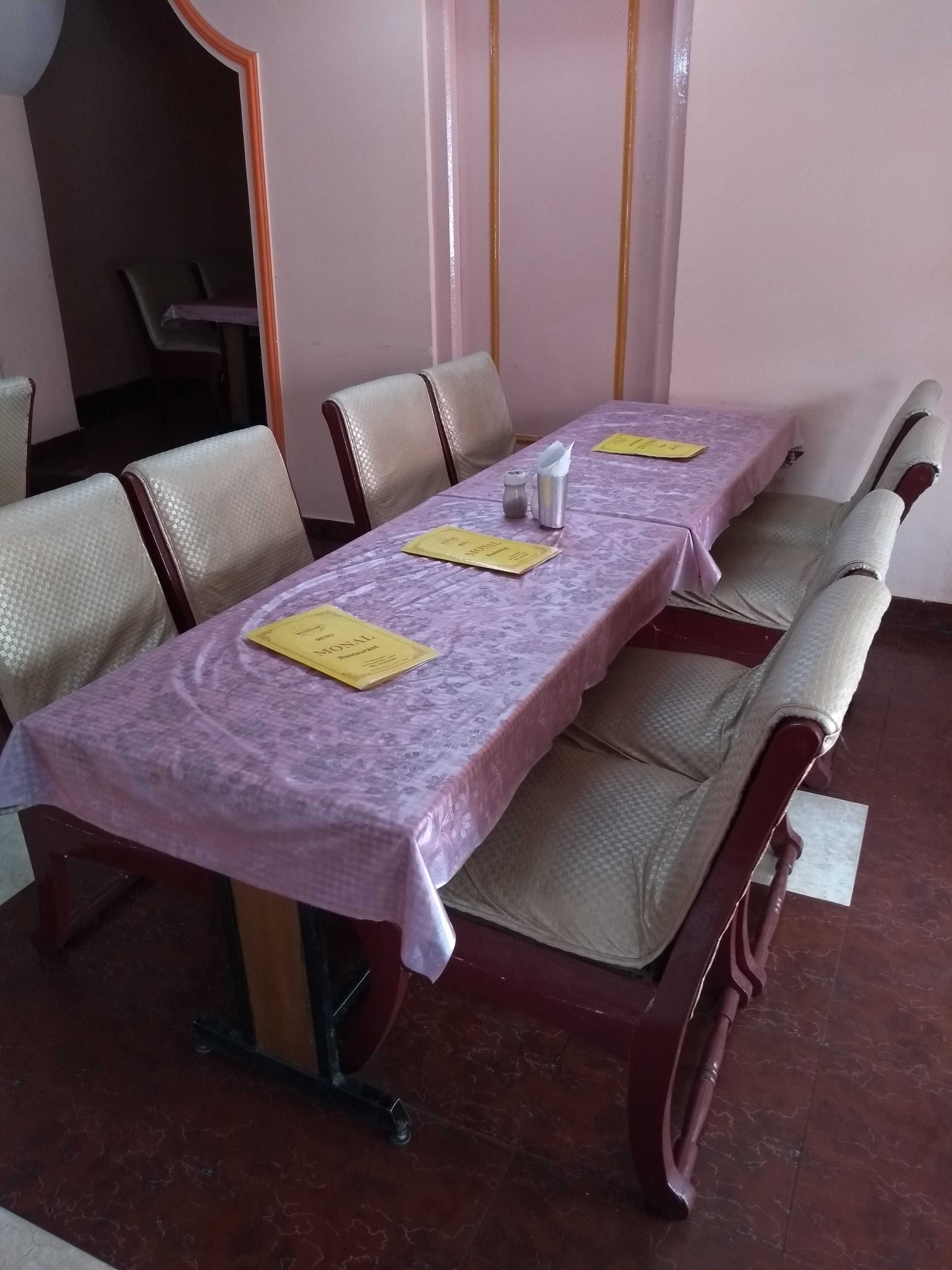 Monal Restaurant Menu