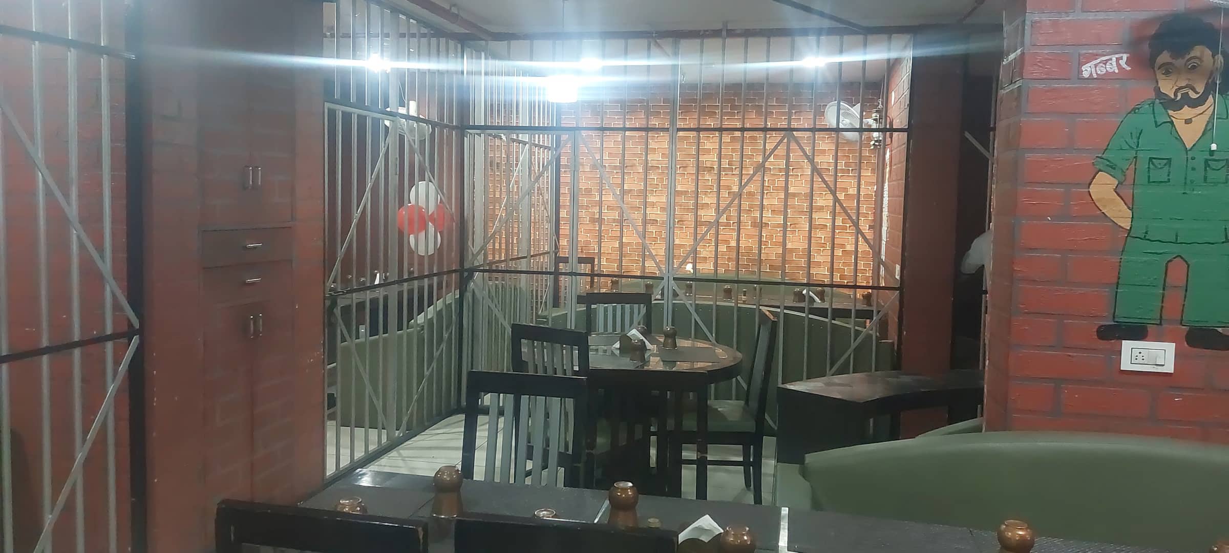 The Lock Up Cafe & Restaurant Menu