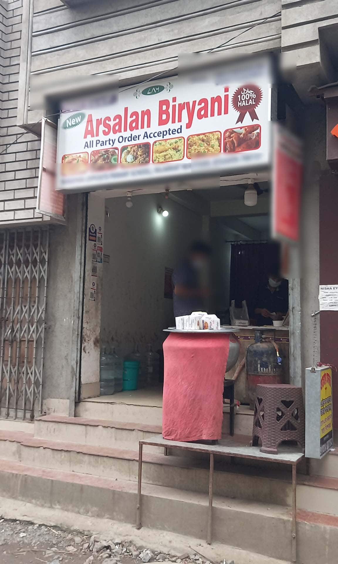 Menu of New Arsalan Biryani, New Town, Kolkata