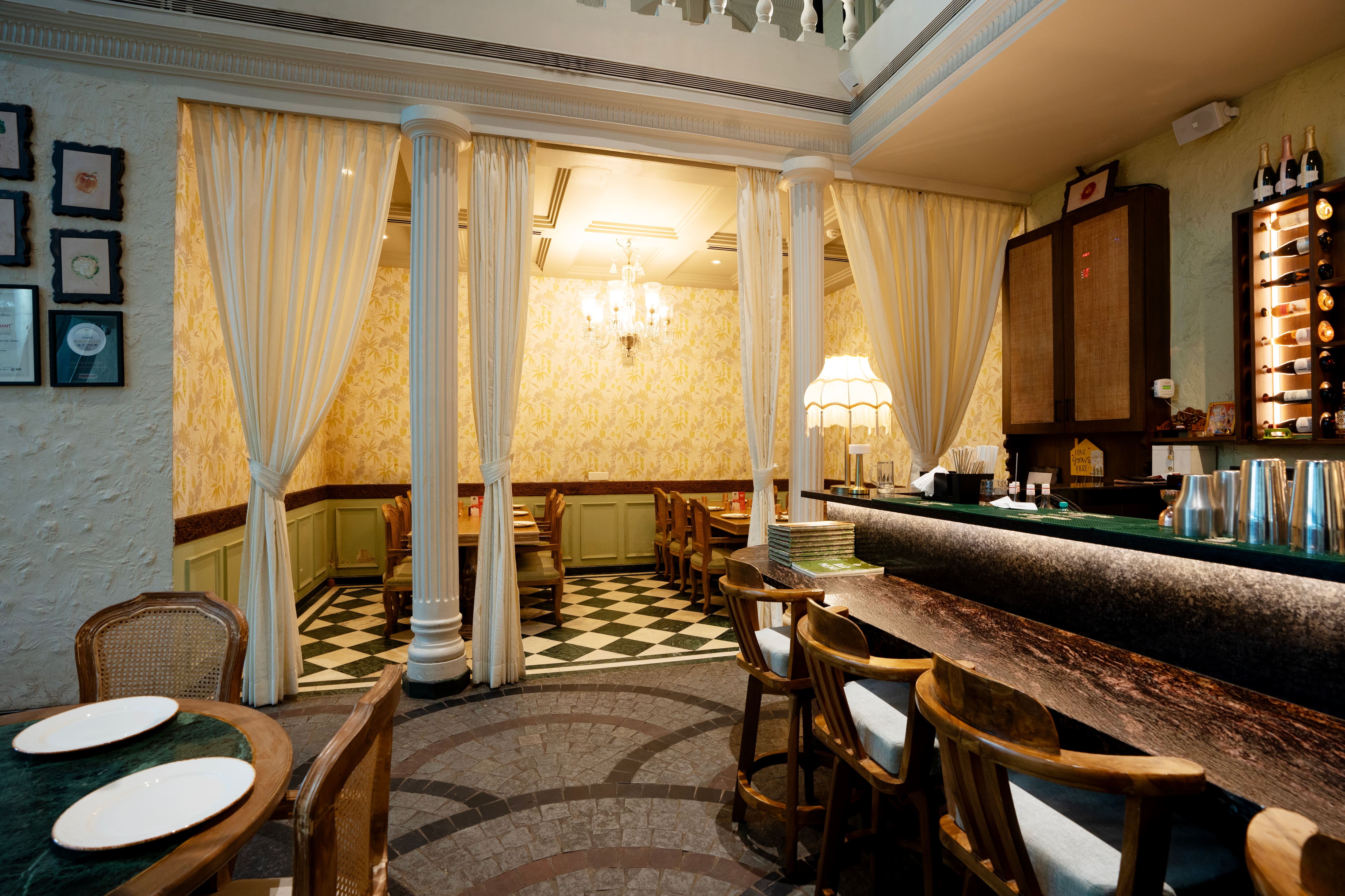 Menu of Sante Spa Cuisine, Bandra Kurla Complex, Mumbai