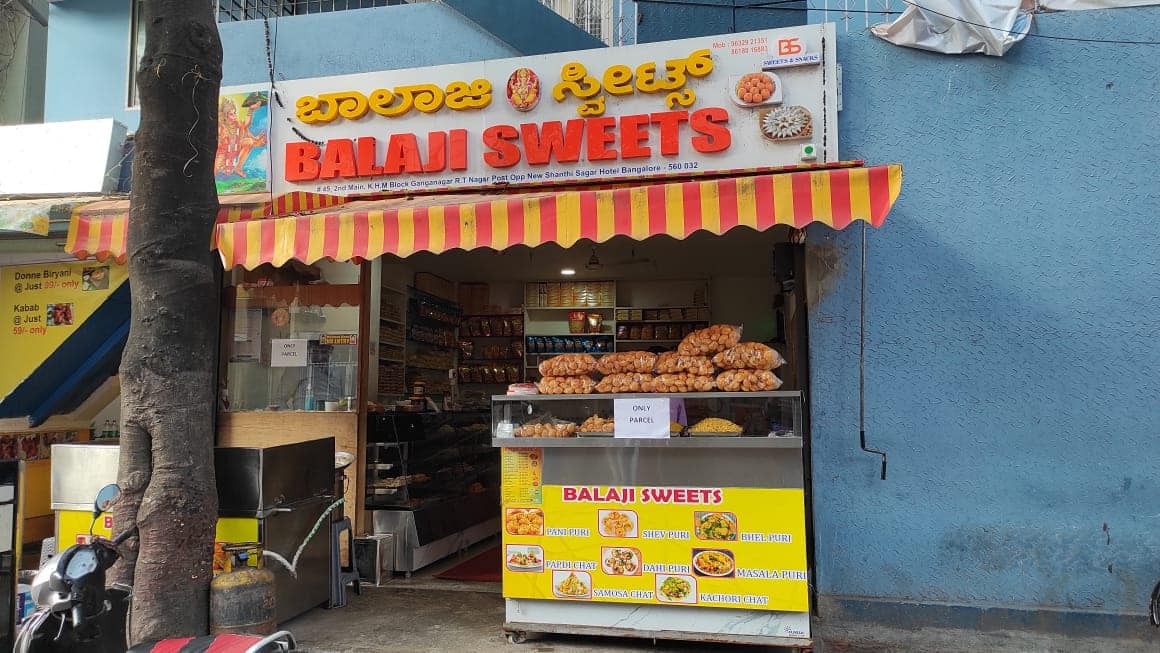 Balaji Sweets, RT Nagar, Bangalore | Zomato