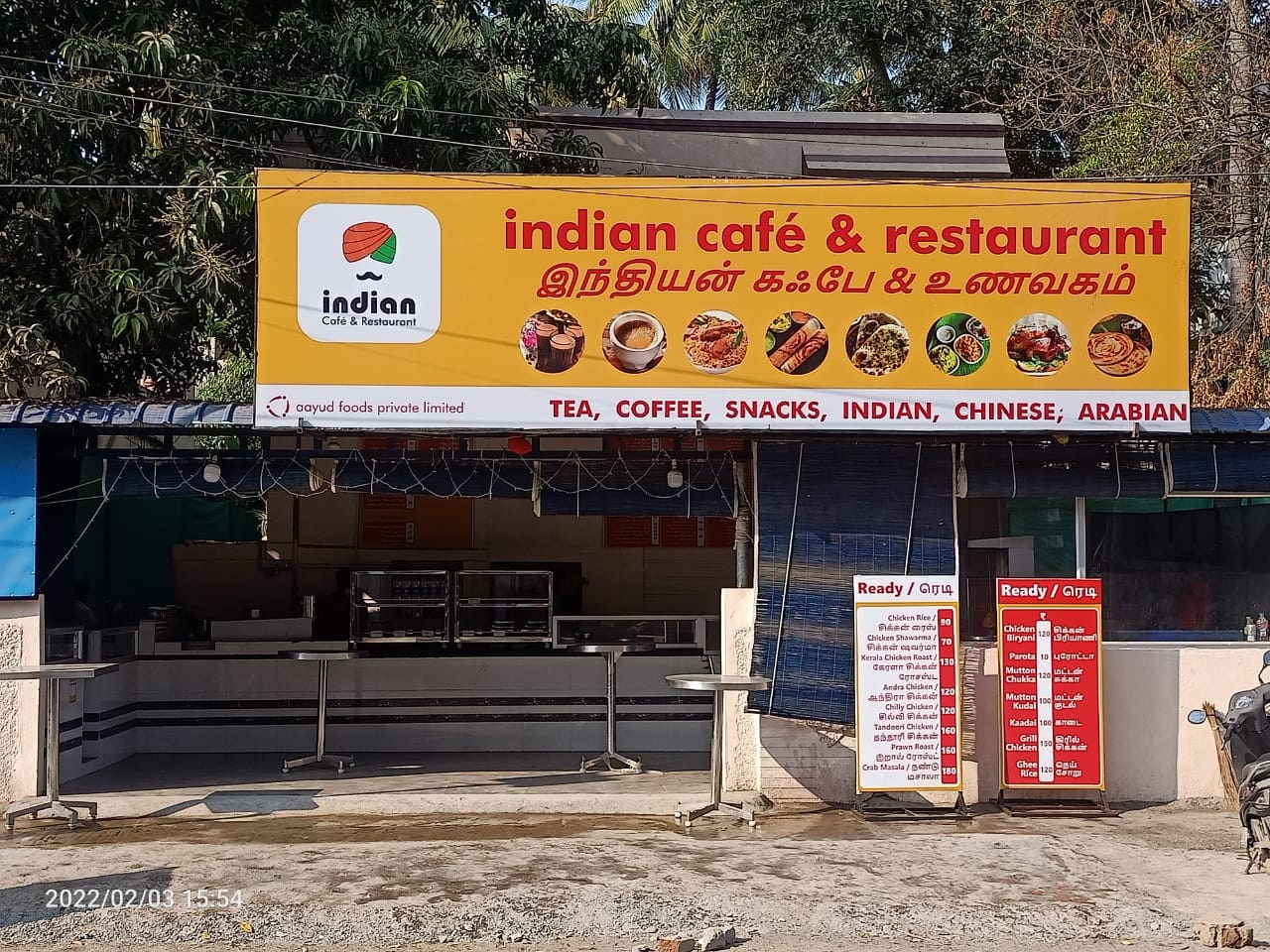 Indian Cafe & Restaurant, Sathamangalam, Madurai | Zomato