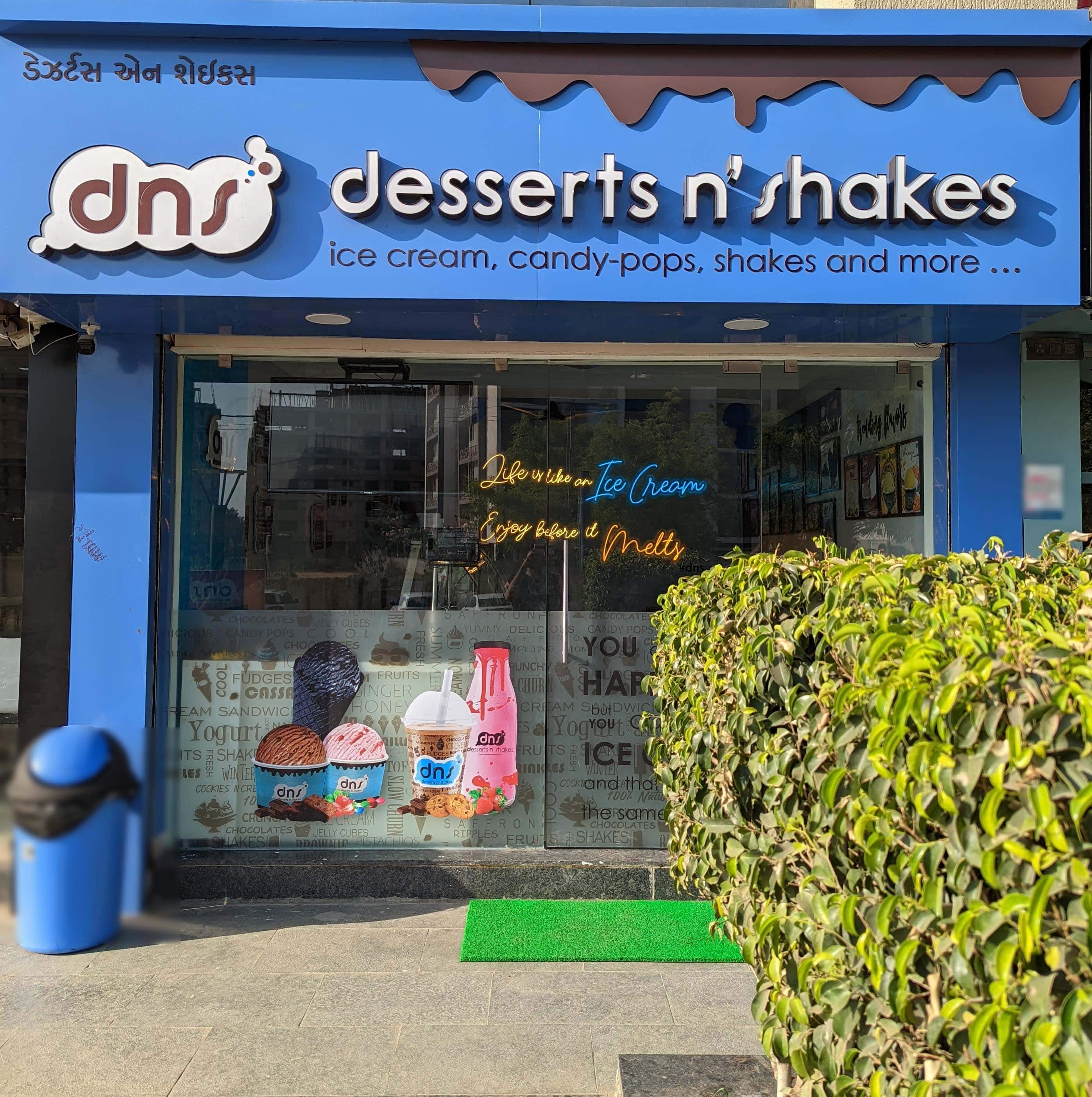 Menu of Desserts n' Shakes, Nikol, Ahmedabad
