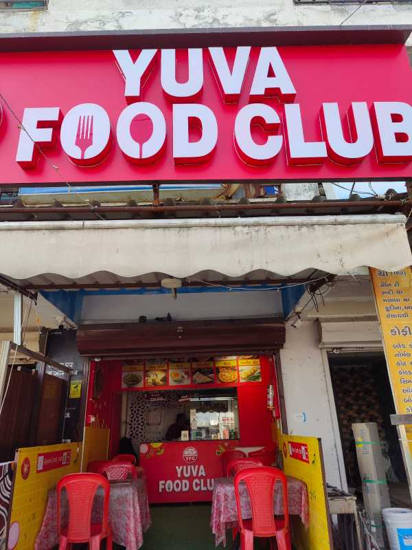Menu of Yuva Food Club, L&T Knowledge City, Vadodara