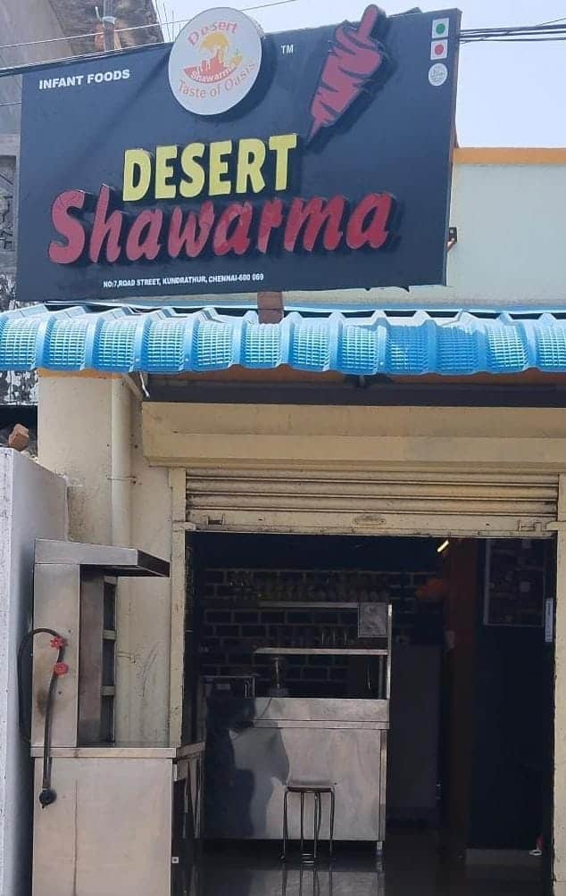 Desert Shawarma, Thirumudivakkam order online - Zomato