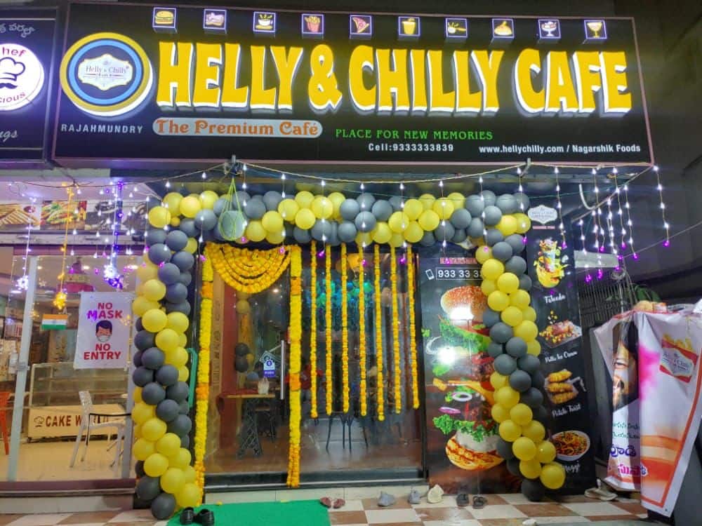 Helly & Chilly Cafe, Rajahmundry Locality order online - Zomato