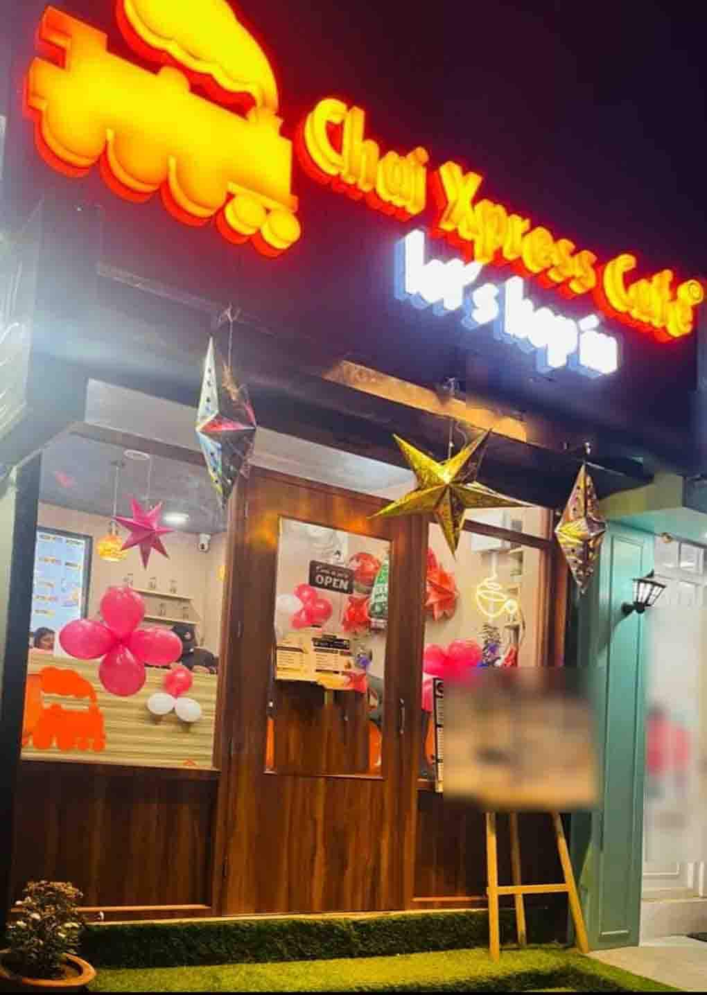 Menu of Chai Xpress Cafe, Aliganj, Lucknow