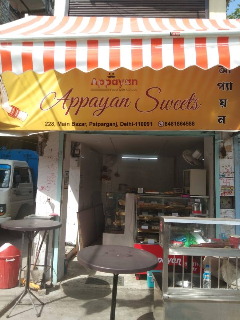 Appayan Sweets, Patparganj, New Delhi | Zomato