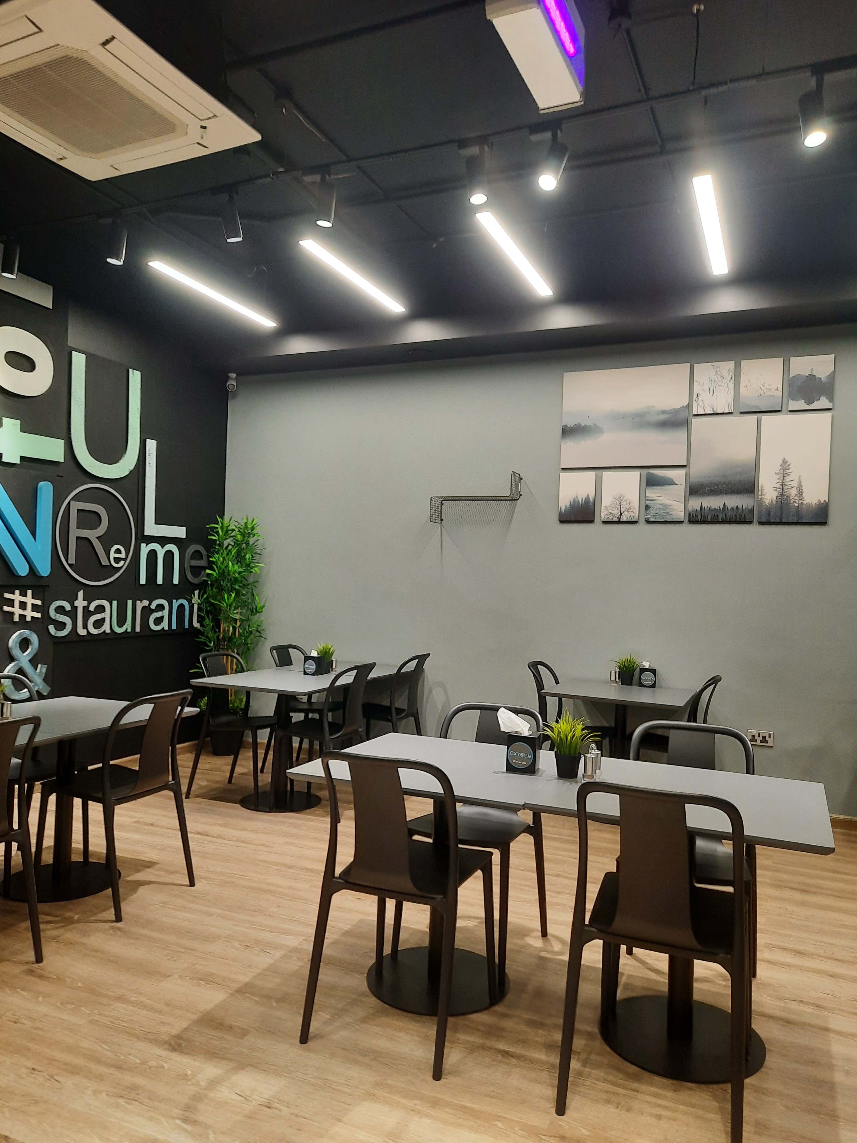 Menu of Blue Oxygen Restaurant, Al Nahyan, Abu Dhabi