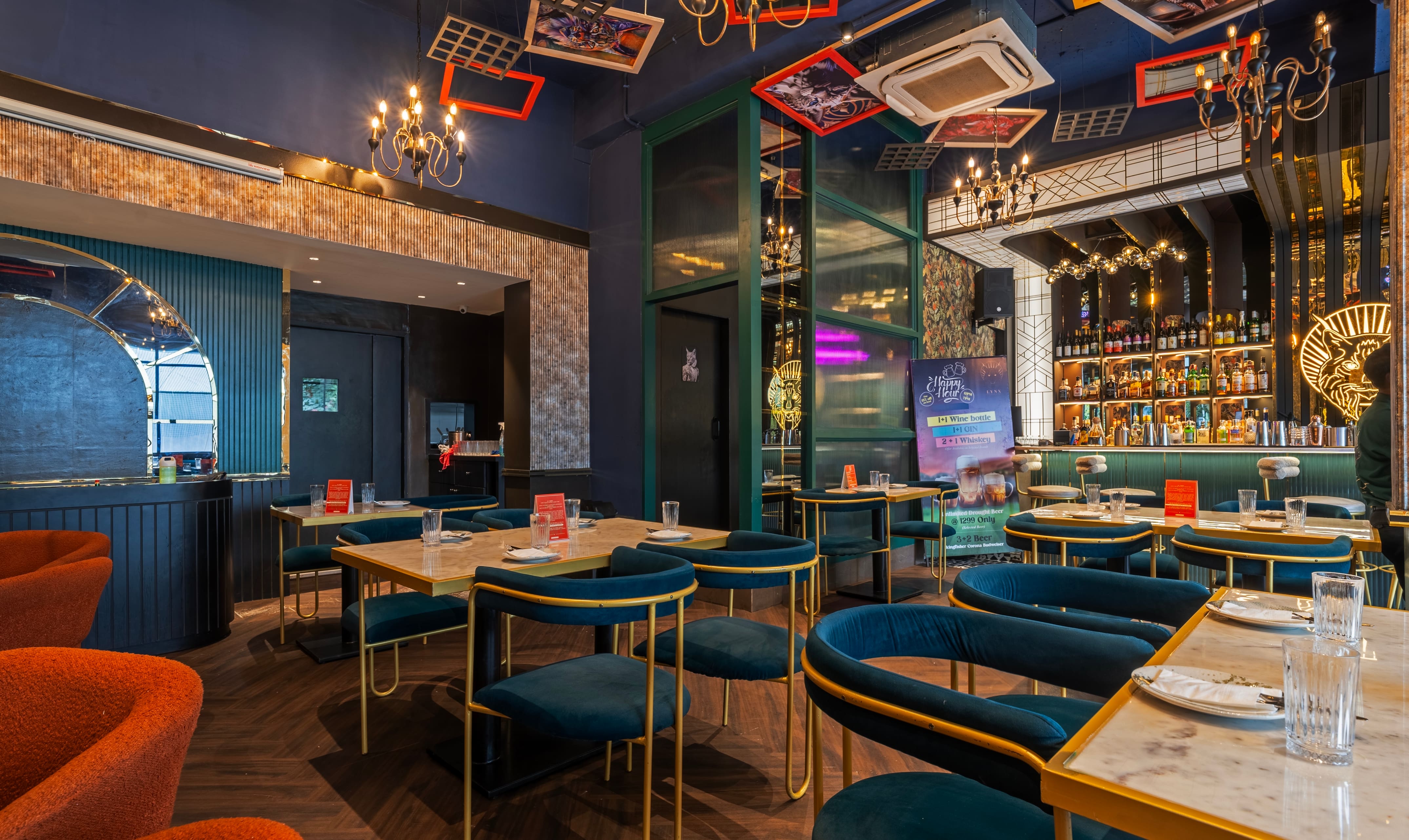 Book table and online reservation at LYNX Kitchen & Bar, FC Road, Pune