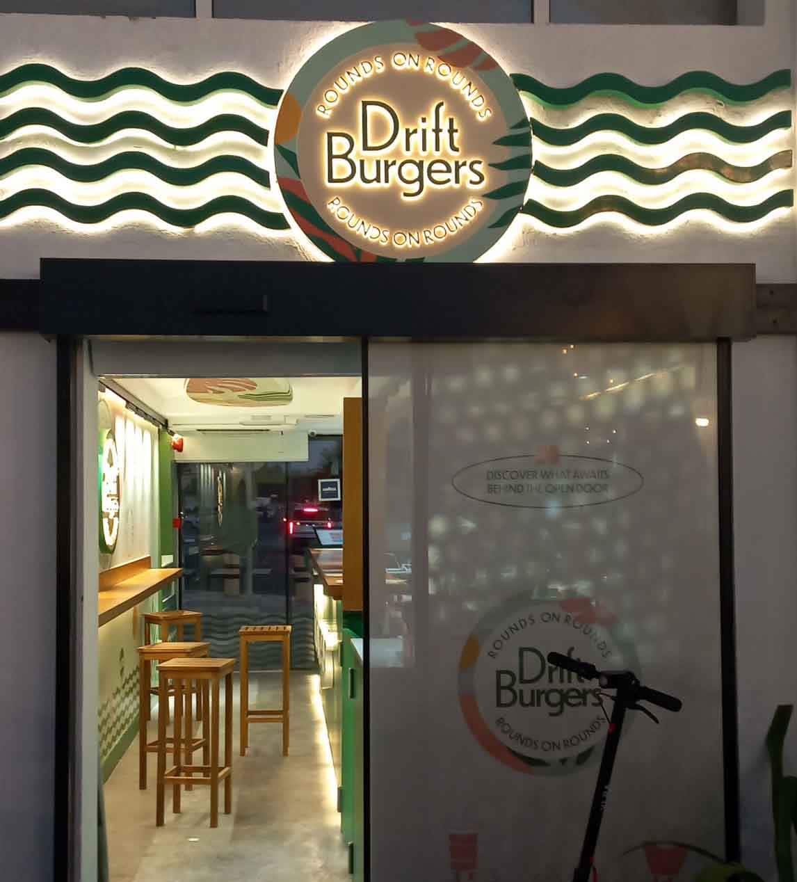 Menu of Drift Burger, Umm Suqeim, Dubai