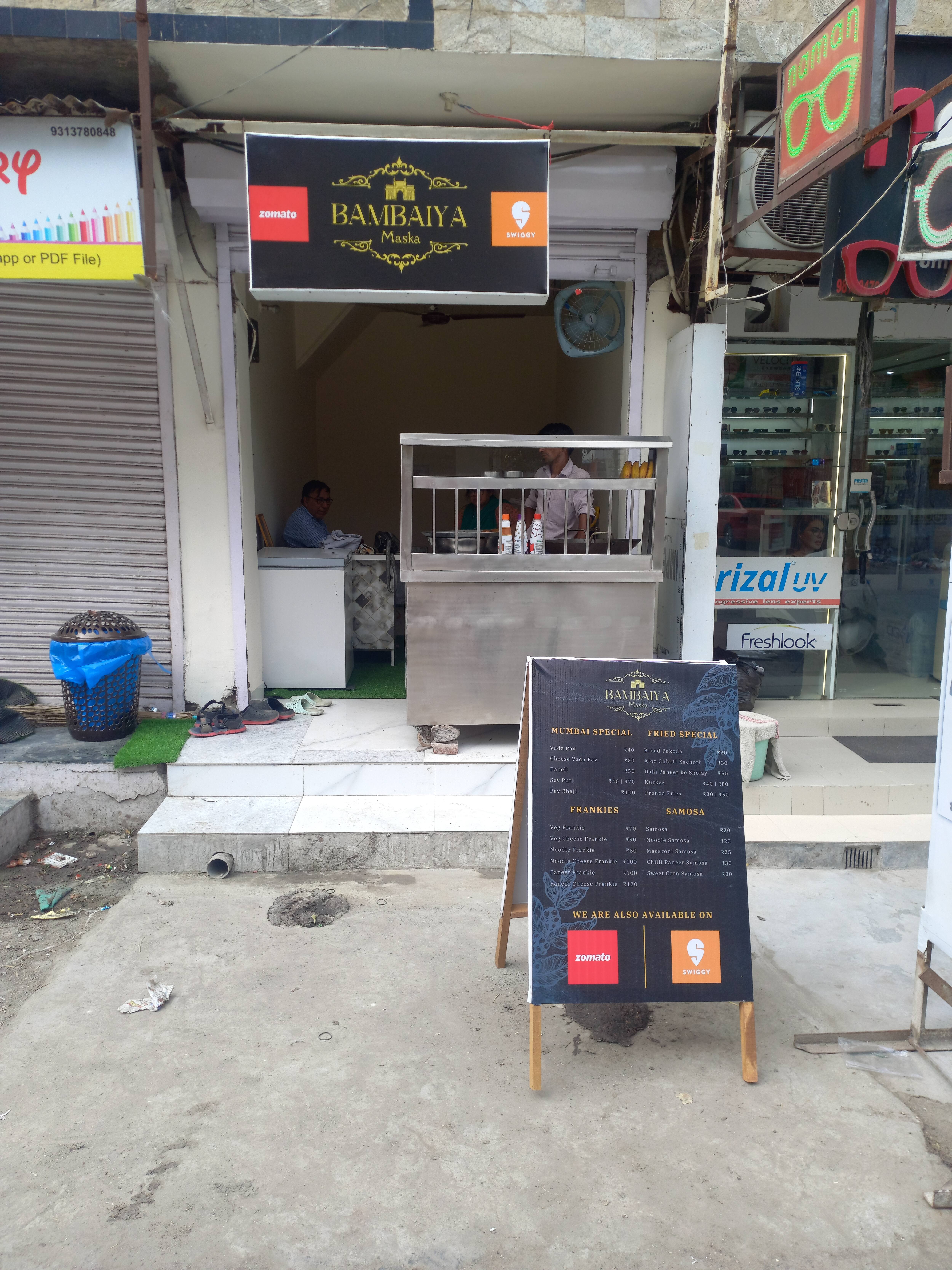 Bambaiya Maska, Rohini, New Delhi | Zomato