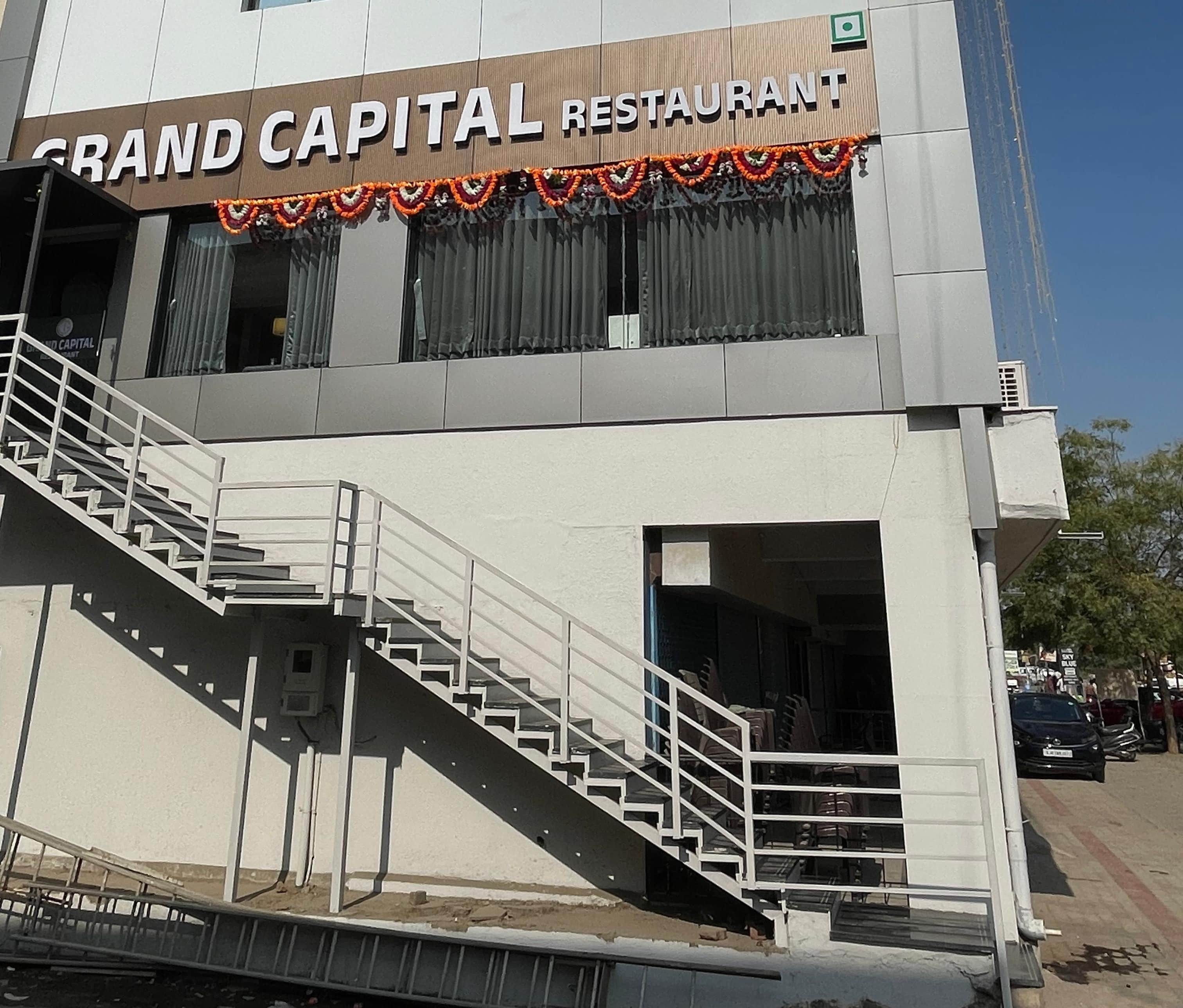 Menu of The Grand Capital Restaurant, Sector 16, Gandhinagar