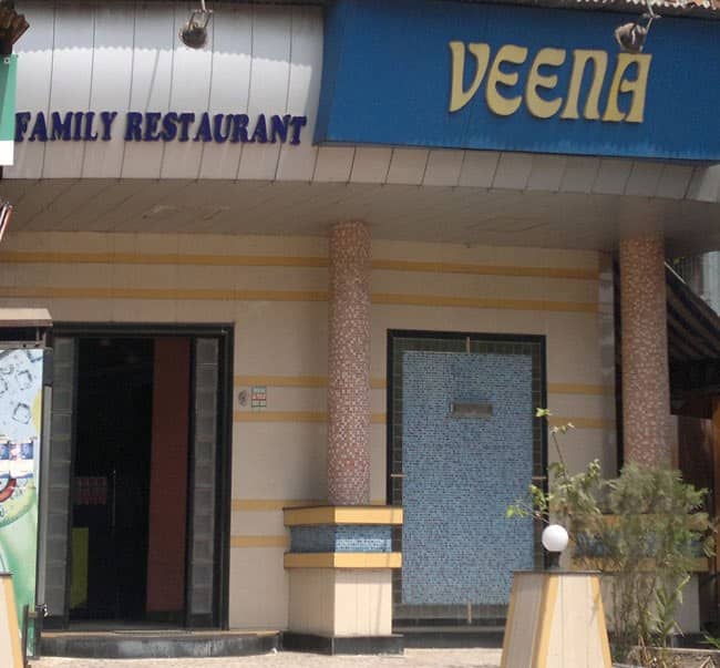 Veena Restaurant & Bar Menu - Zomato