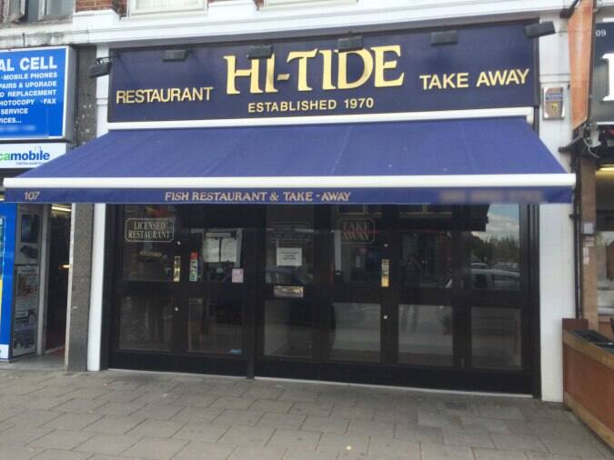 Hi-Tide Menu, Menu for Hi-Tide, Barkingside, London - Zomato UK
