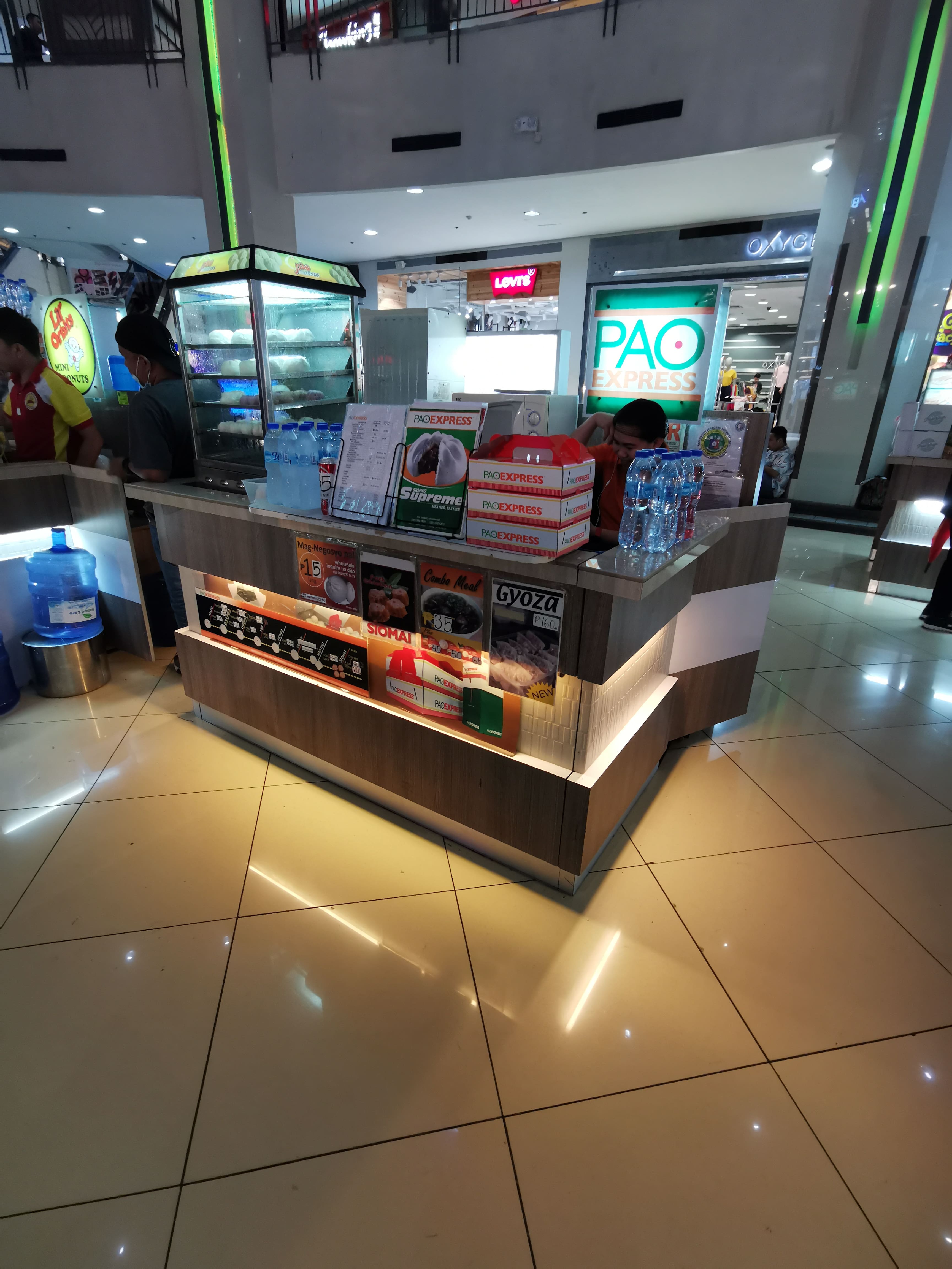 Menu of Pao Express, Bonifacio Global City, Taguig City