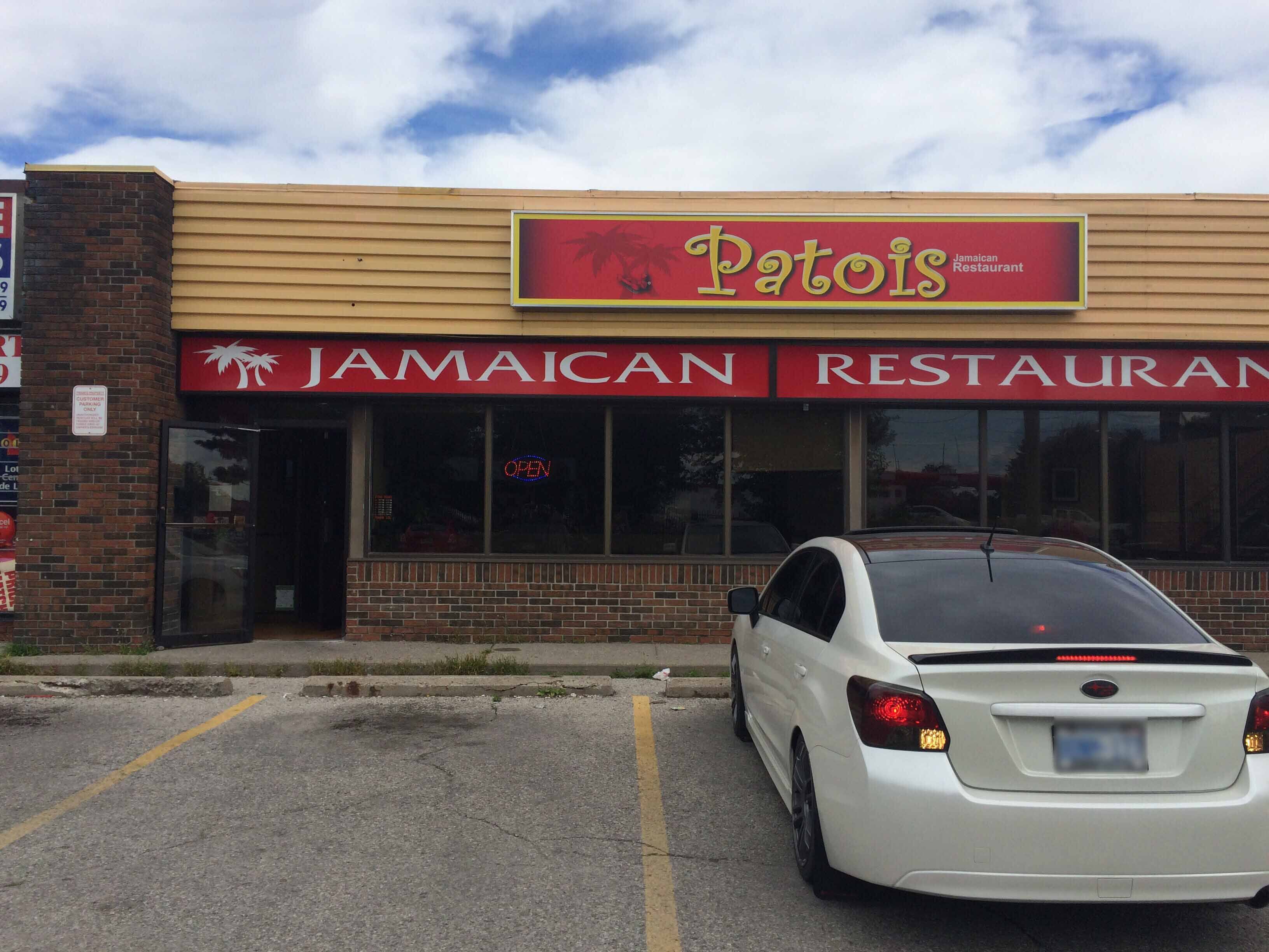 Menu of Patois, Pickering, Toronto