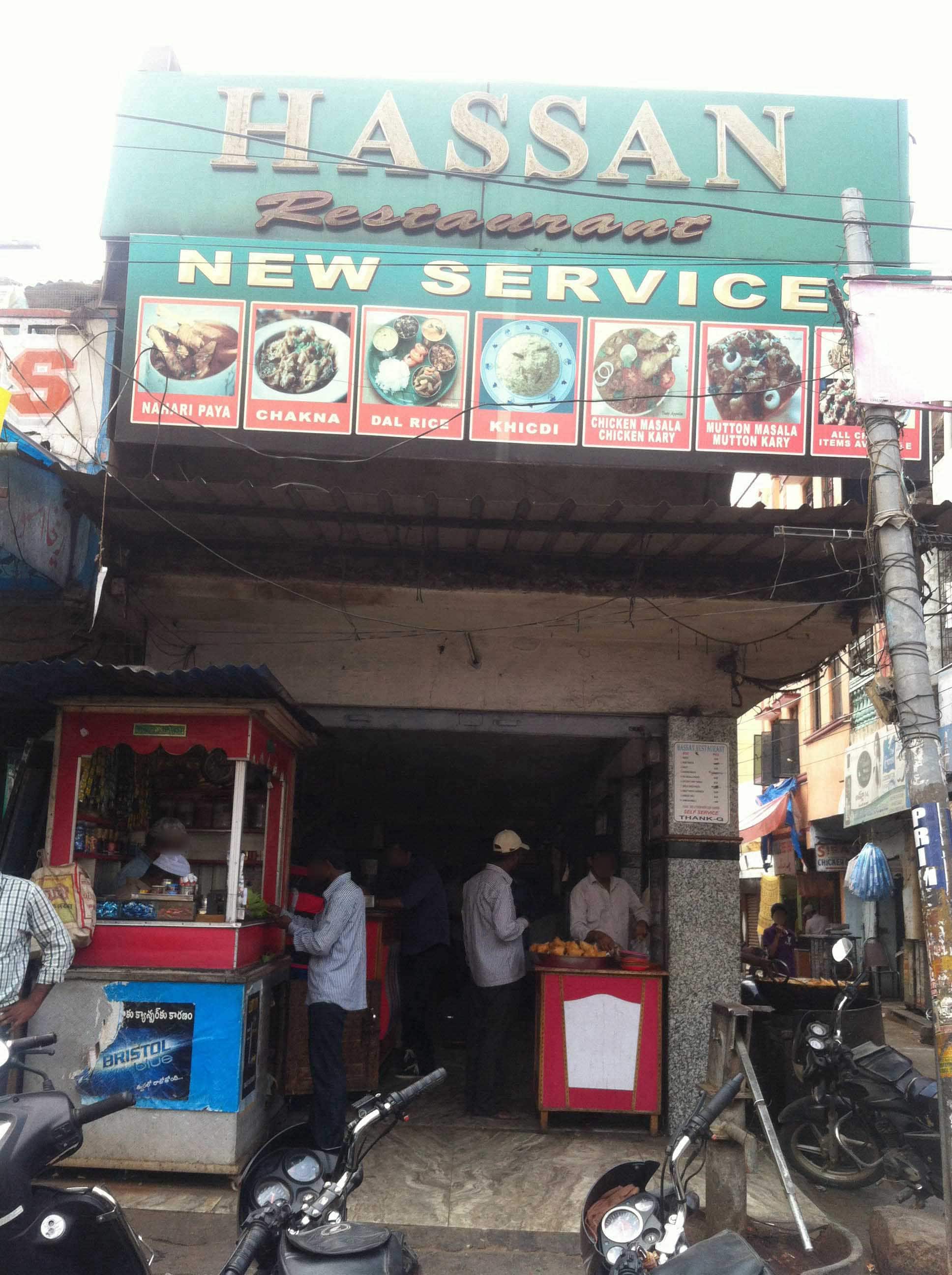 Menu of Hassan Restaurant, Mehdipatnam, Hyderabad