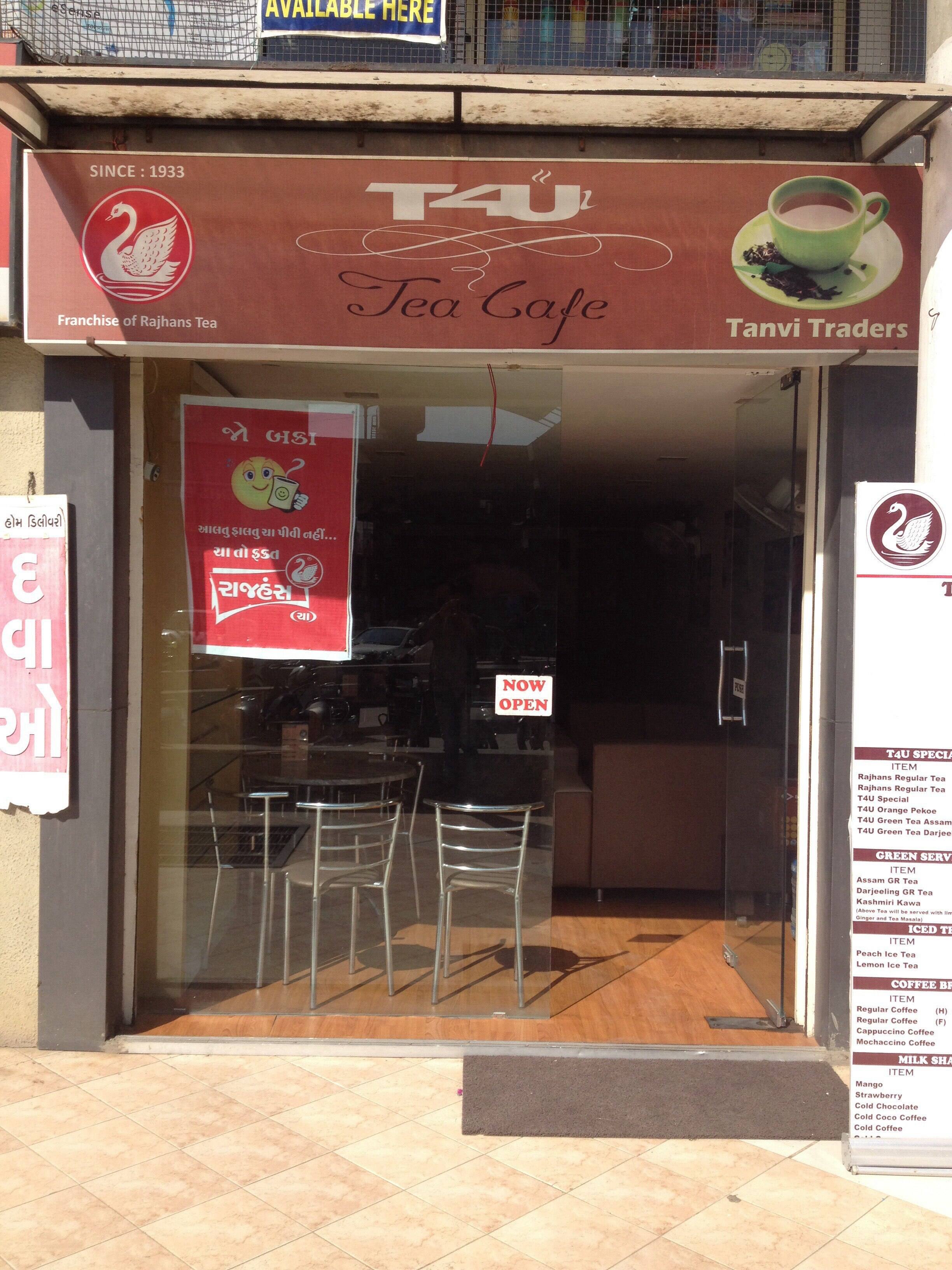 T4U Tea Cafe Menu, Menu for T4U Tea Cafe, Satellite, Ahmedabad