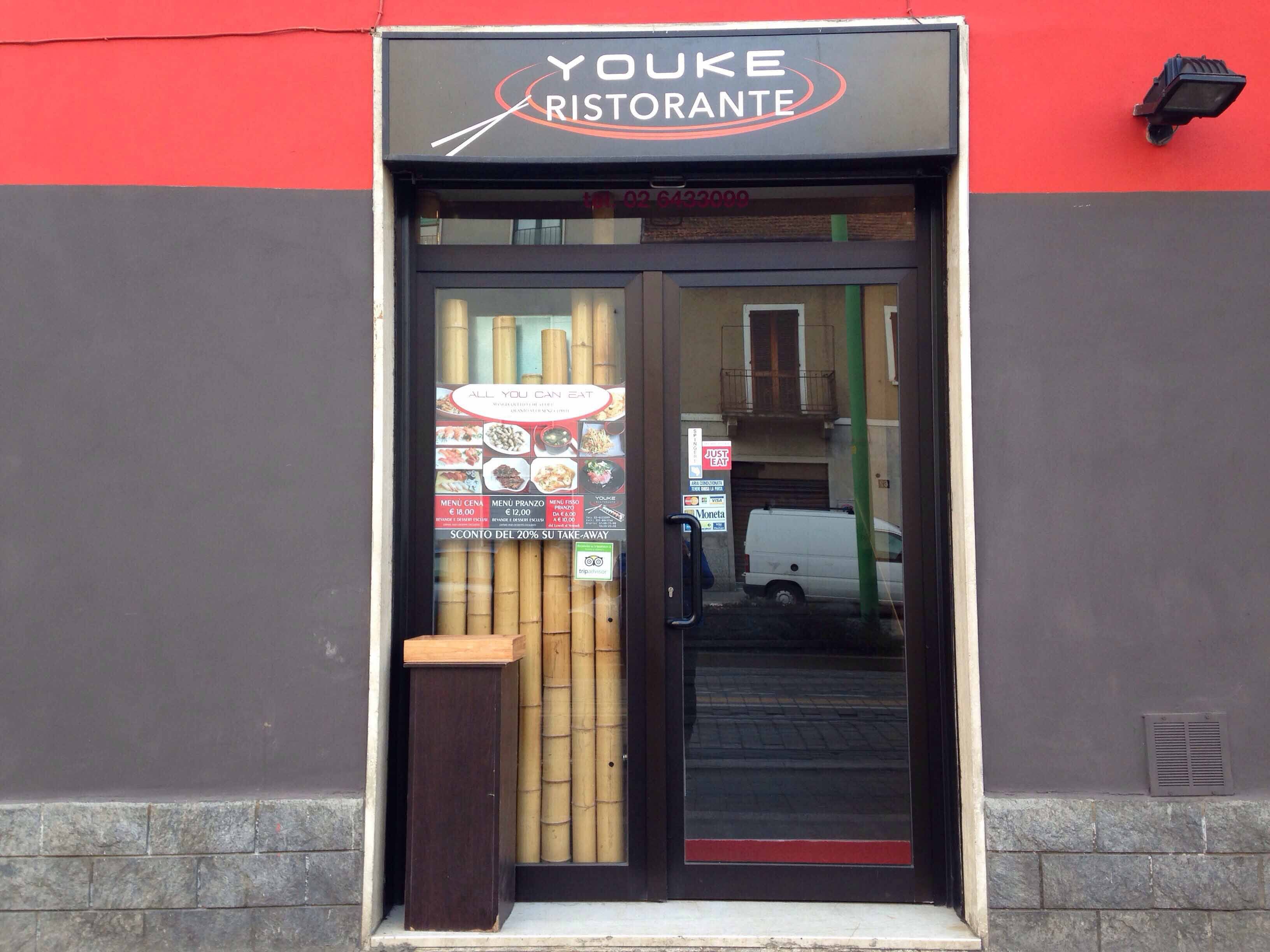 Menu of Youke, Bicocca, Milano