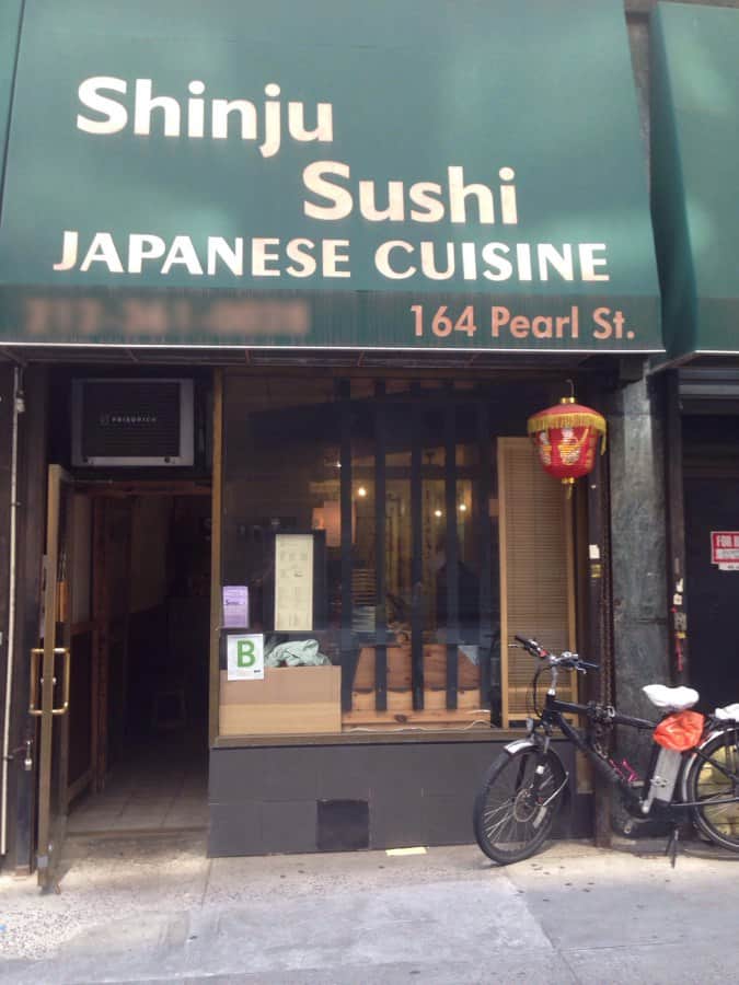 Shinju Sushi Menu, Menu for Shinju Sushi, Financial District, New York ...