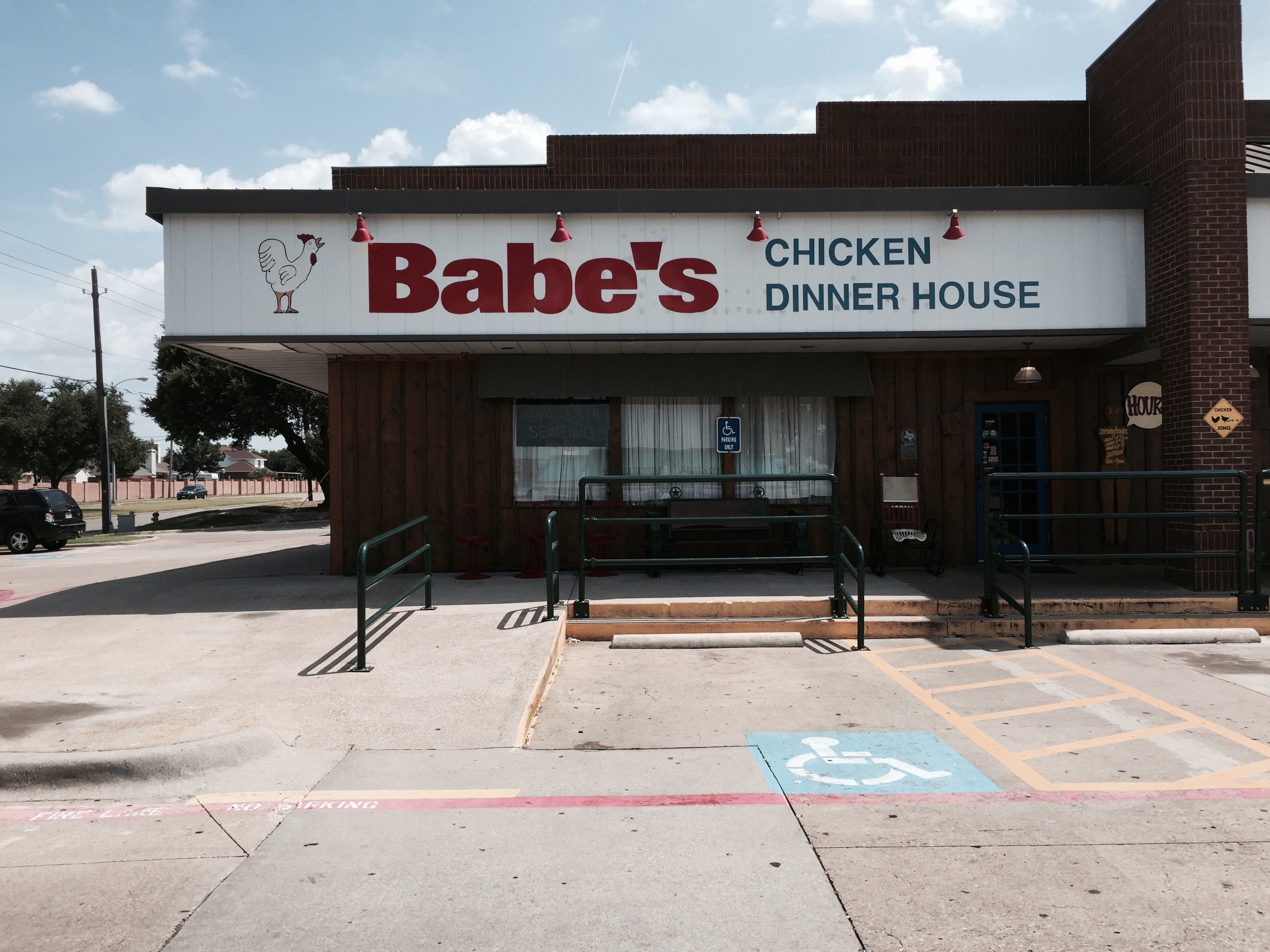 Menu of Babe's Chicken Dinner House, Garland, Garland