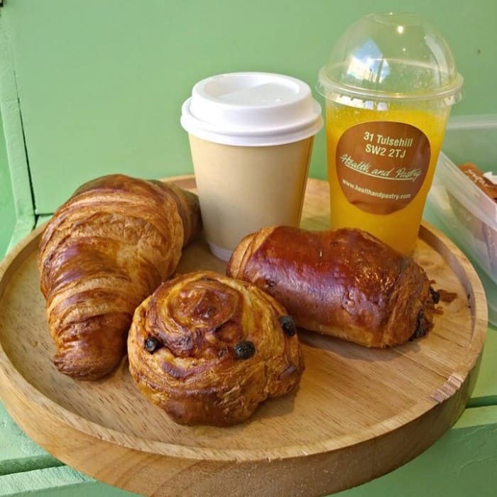 Menu of Health and Pastry, Brixton, London