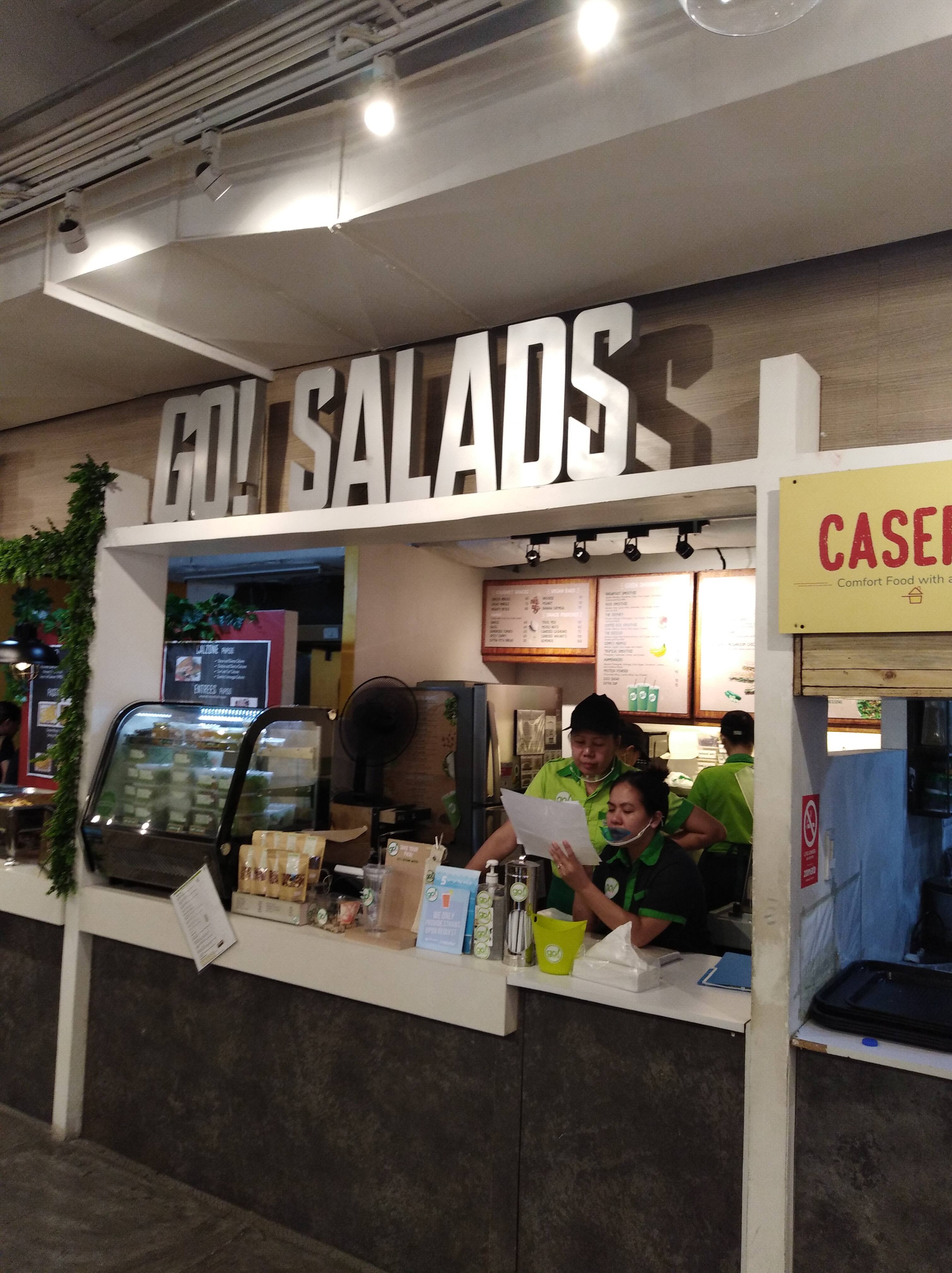 Go! Salads Menu, Menu for Go! Salads, Bonifacio Global City, Taguig City