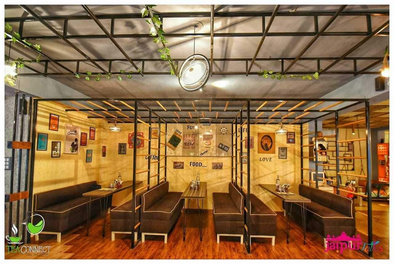 Book table and online reservation at Tea Connect, Raja Park, Jaipur