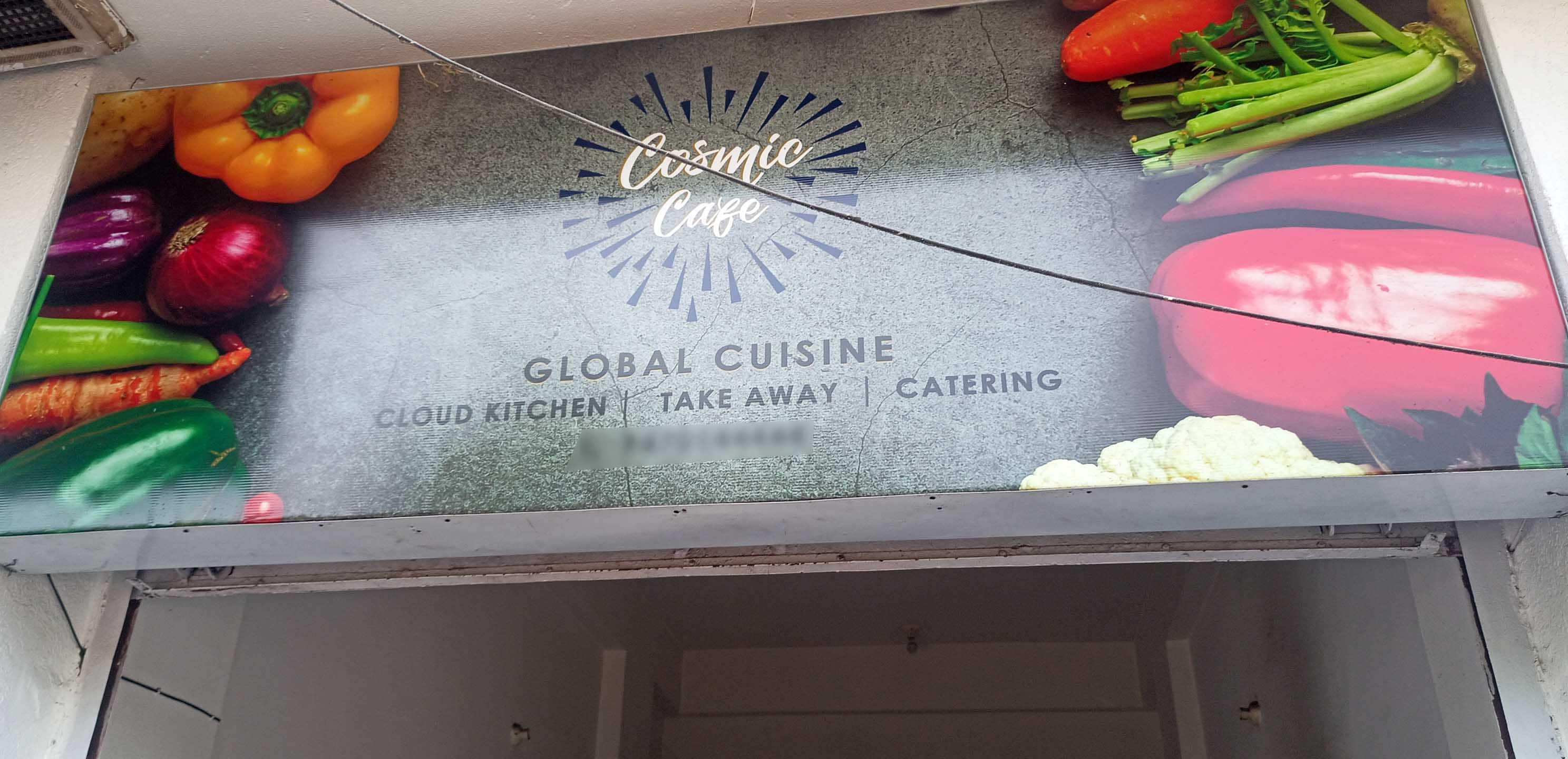 Menu of Cosmic Cafe, Sector 19, Dwarka, New Delhi