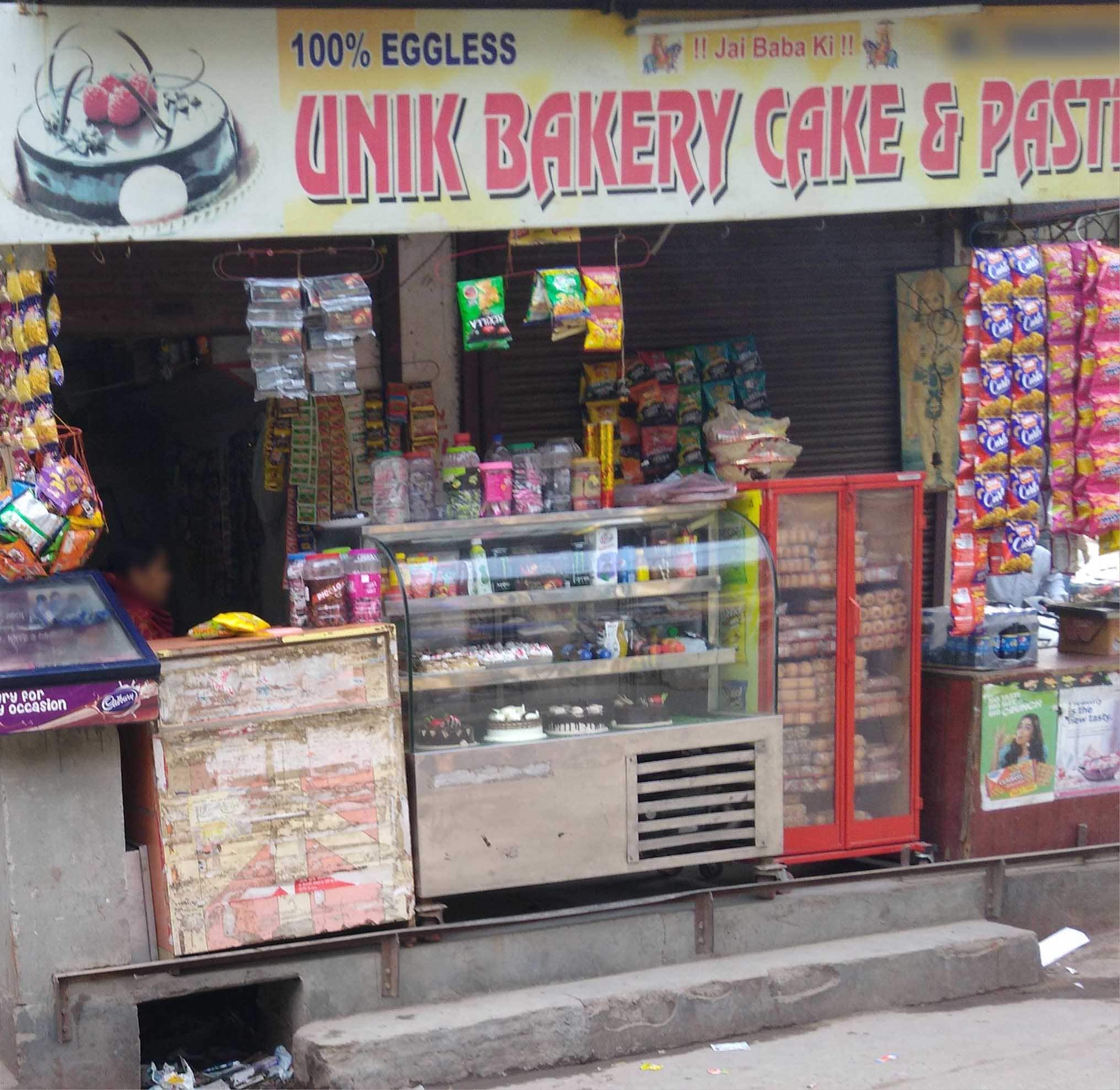 Menu of Unik Bakery Cake & Pastry, Shahdara, New Delhi