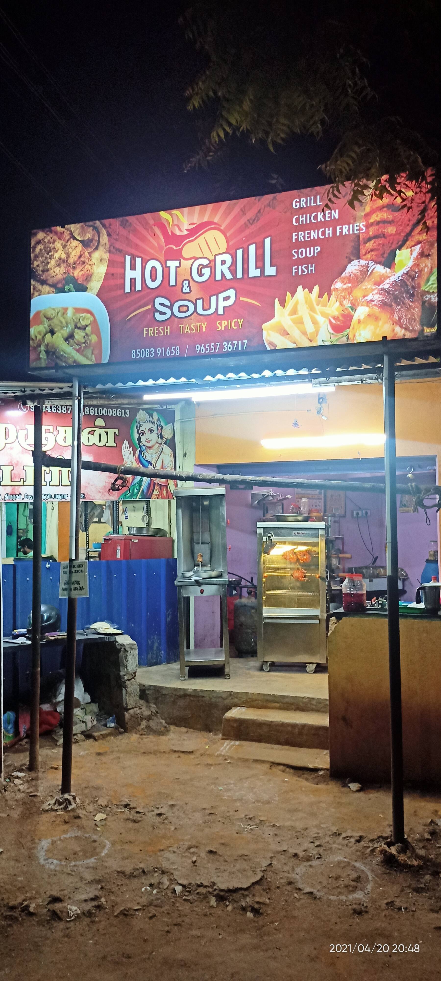 Hot Grill & Soup, Pandian Nagar, Madurai | Zomato
