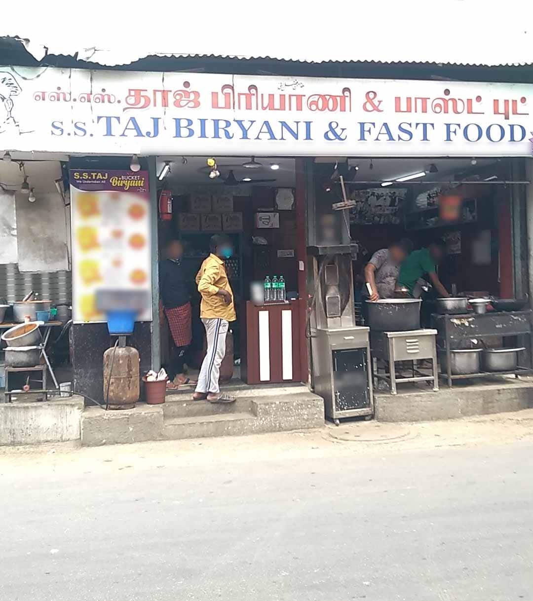 S.S Taj Biryani & Fast Food, Royapuram, Chennai | Zomato