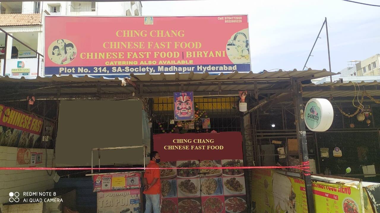 Ching Chang Chinese Fast Food, Madhapur, Hyderabad | Zomato