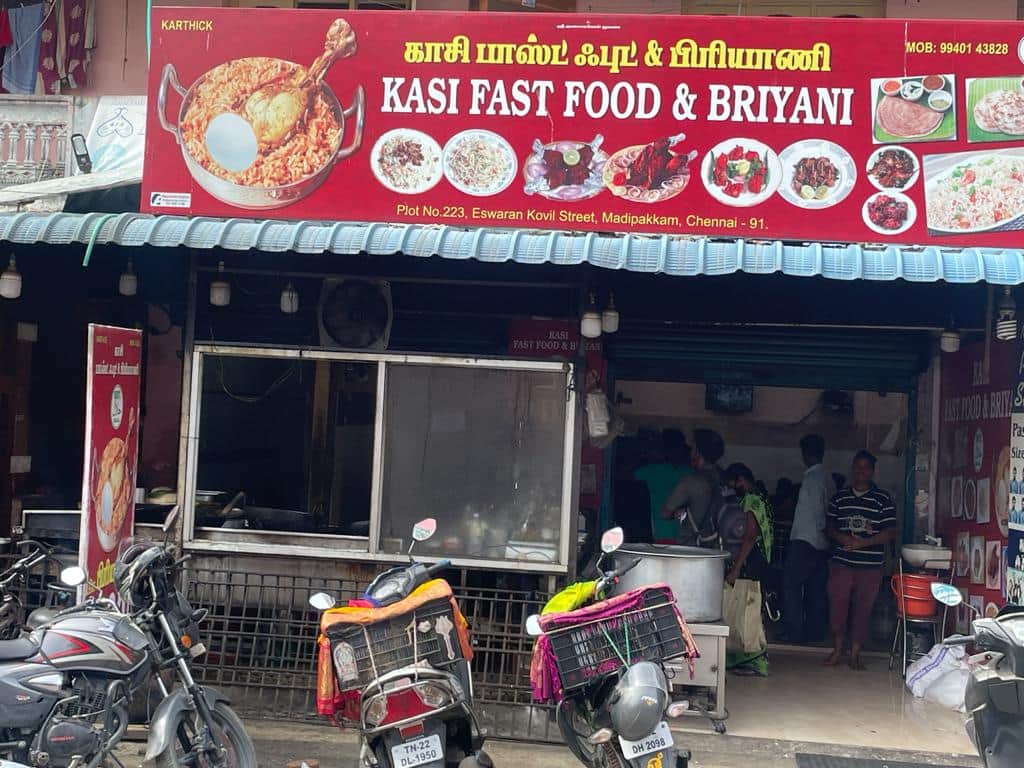 Kasi Fast Food And Biriyani, Madipakkam order online - Zomato