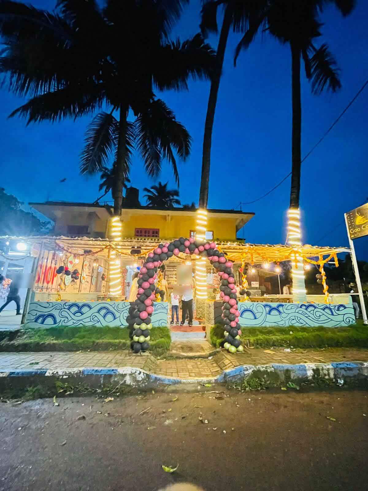 Menu of Goa Coast, Baga, Goa