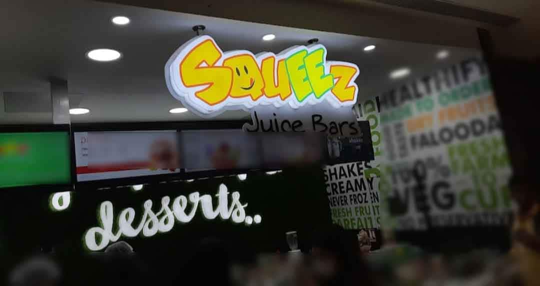 Squeez Juice Bars, Velachery, Chennai | Zomato