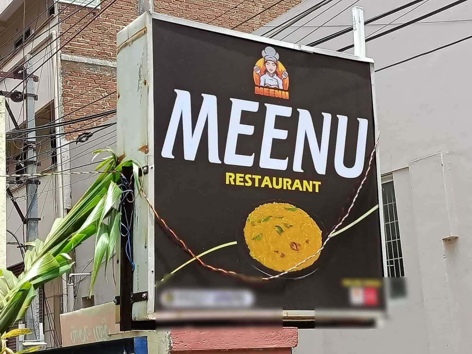 Meenu Restaurant, Peelamedu, Coimbatore | Zomato