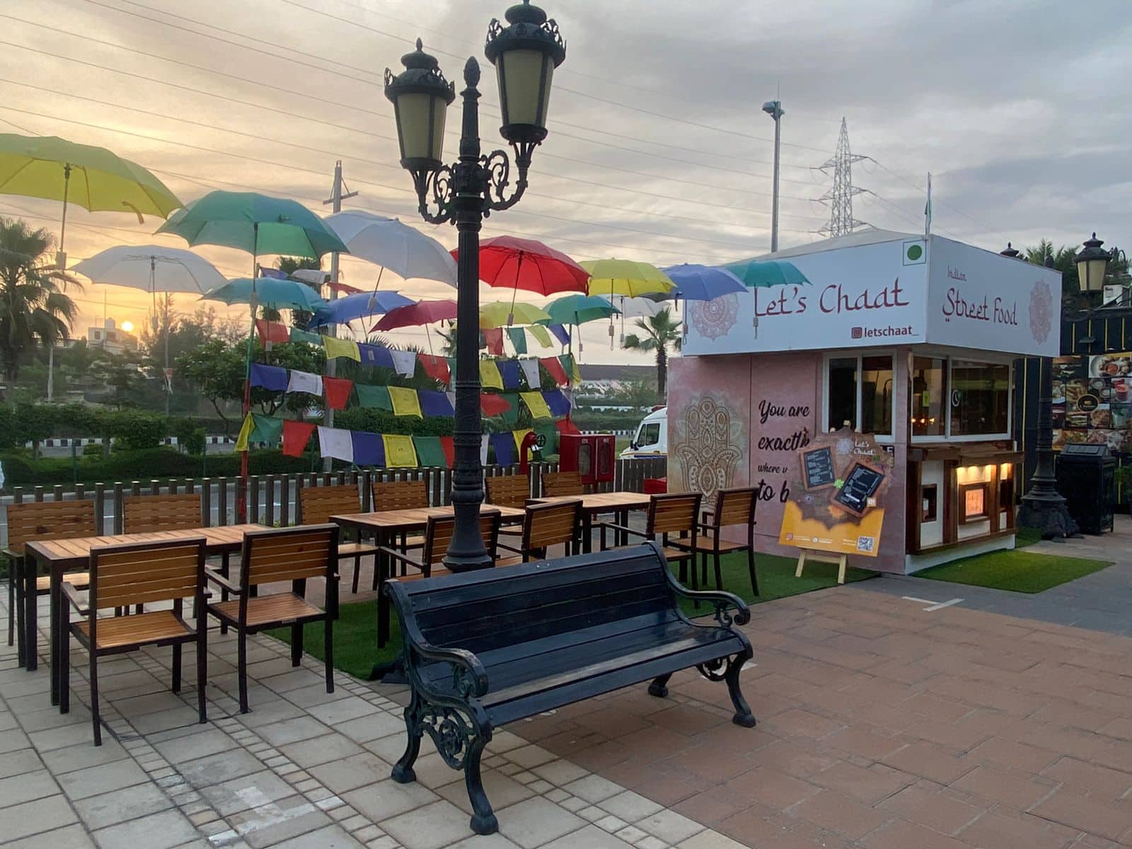 Menu of Lets Chaat India Street Food, Golf Course Extension, Gurgaon