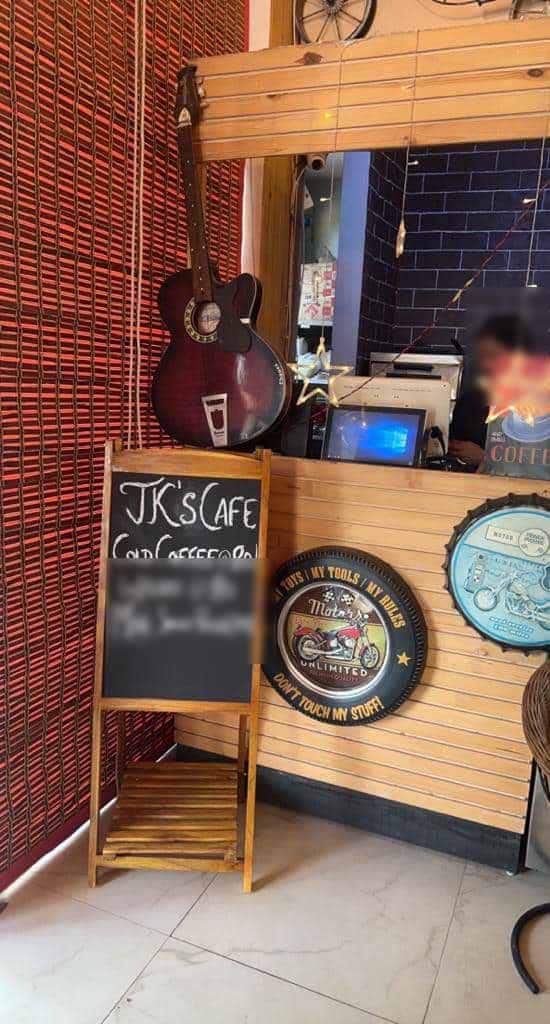 Menu of JK's Cafe, Alpha 1, Greater Noida