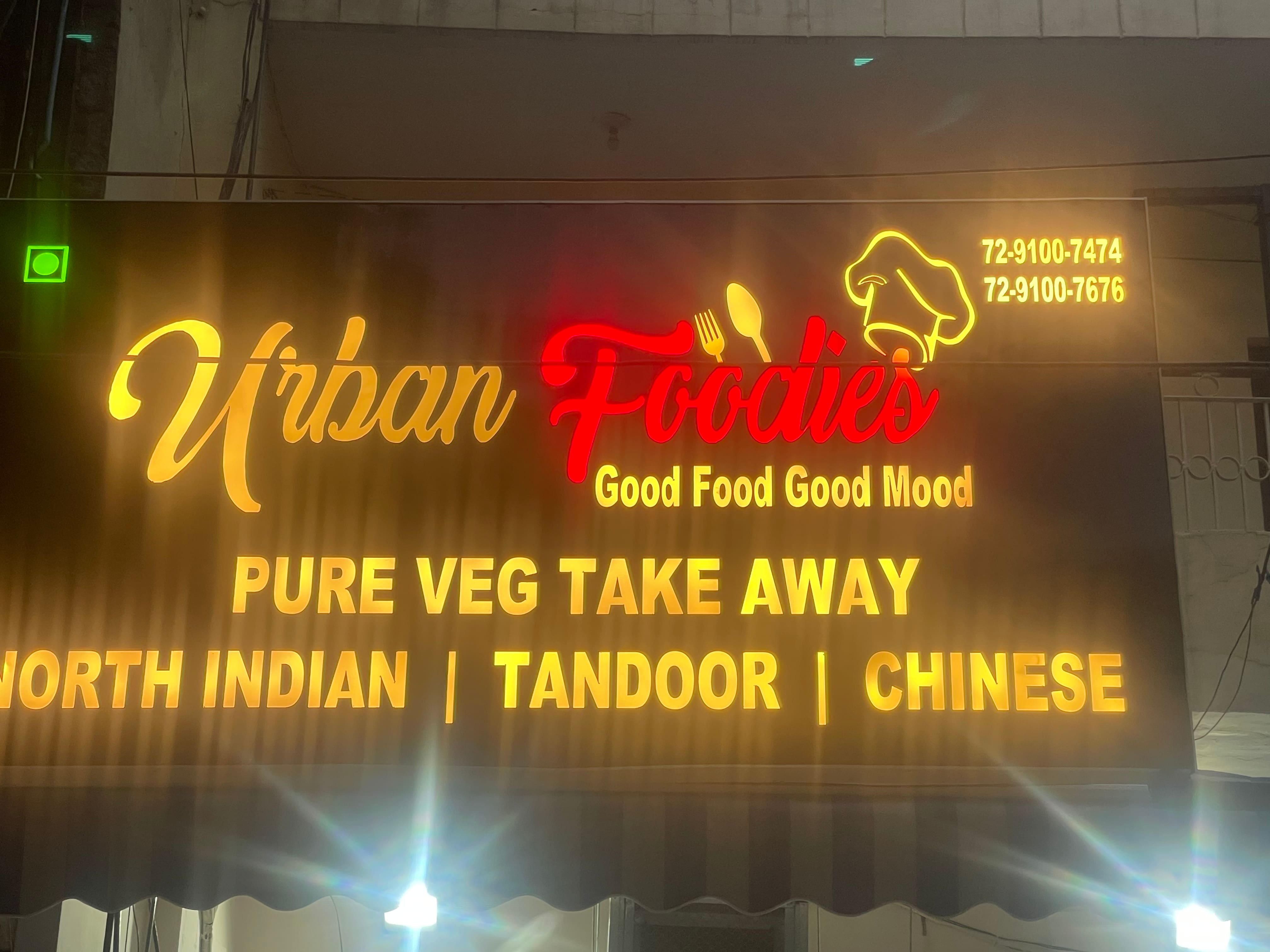 Menu of Urban Foodies, Ramprastha, Ghaziabad