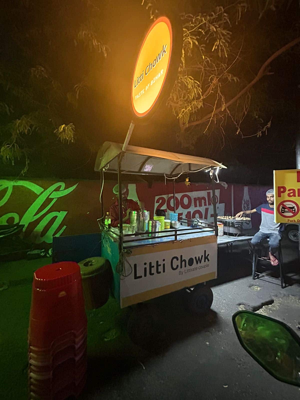 Menu of Litti Chowk, Sola, Ahmedabad