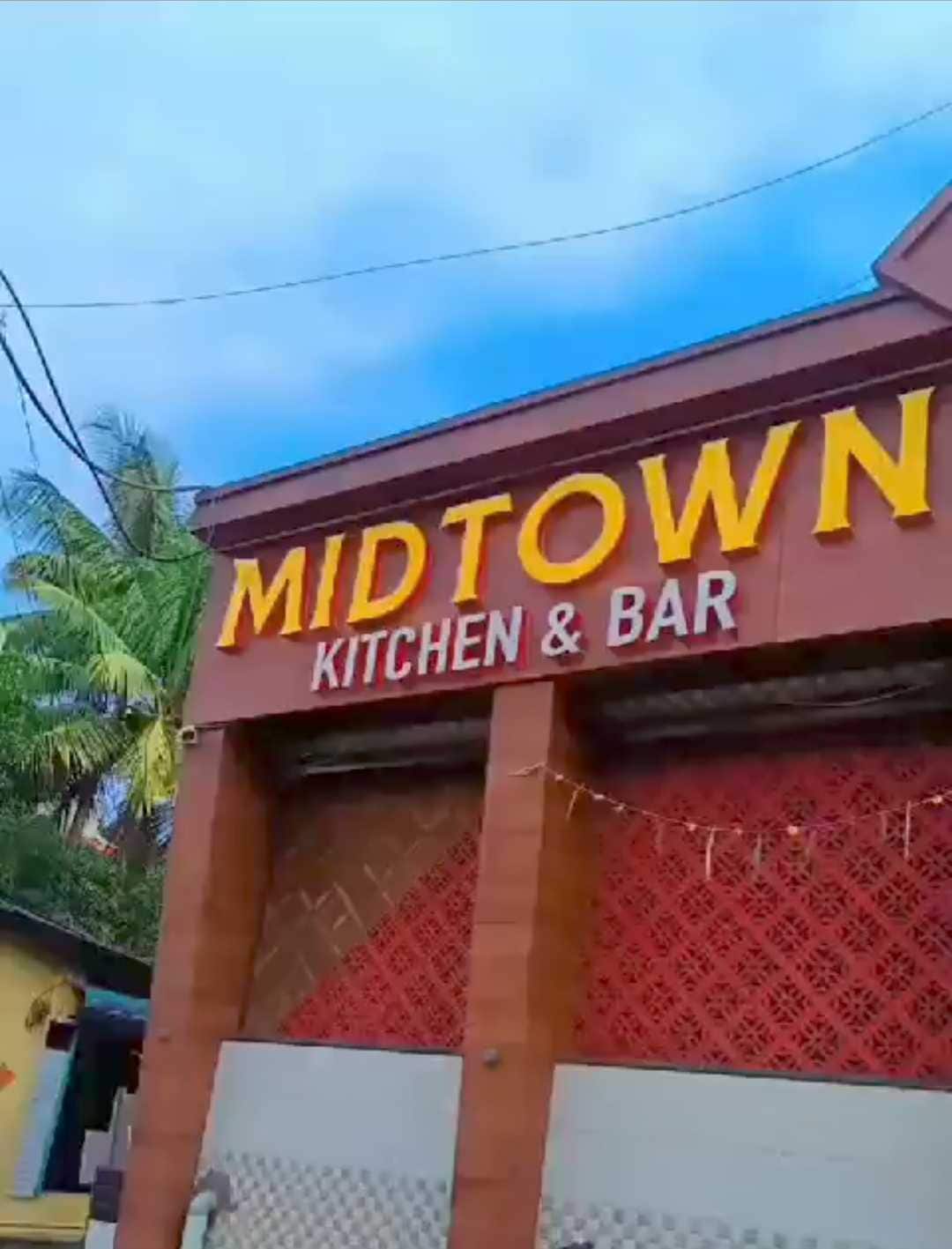 Menu of Midtown Kitchen And Bar, Vasai, Mumbai
