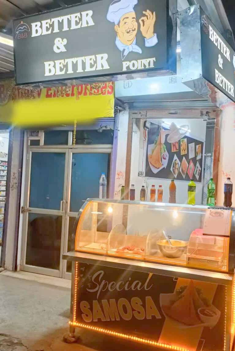 Menu of Better And Better Point, Kokar, Ranchi