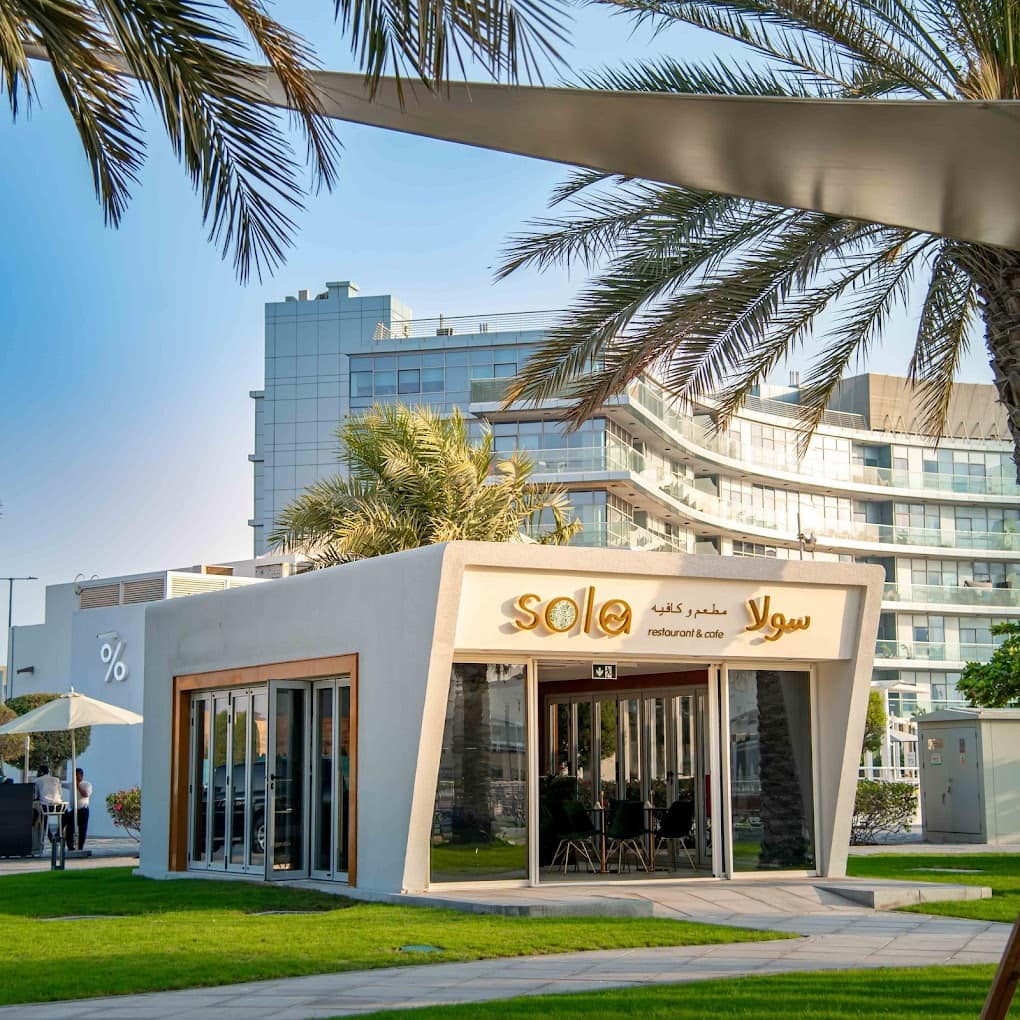 Menu of Sola Restaurant & Cafe, Al Bateen, Abu Dhabi