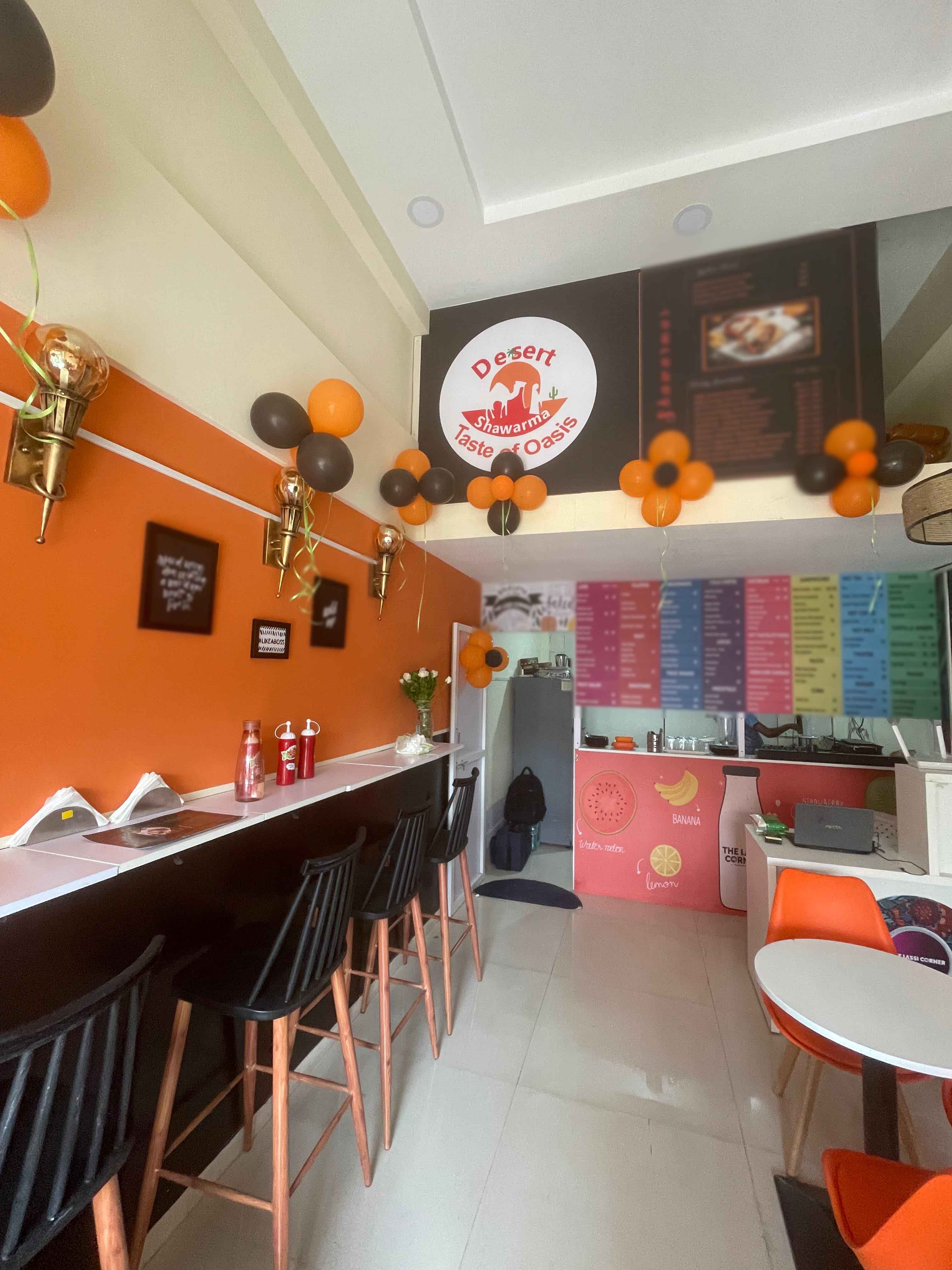 Menu of Desert Shawarma, Undri, Pune