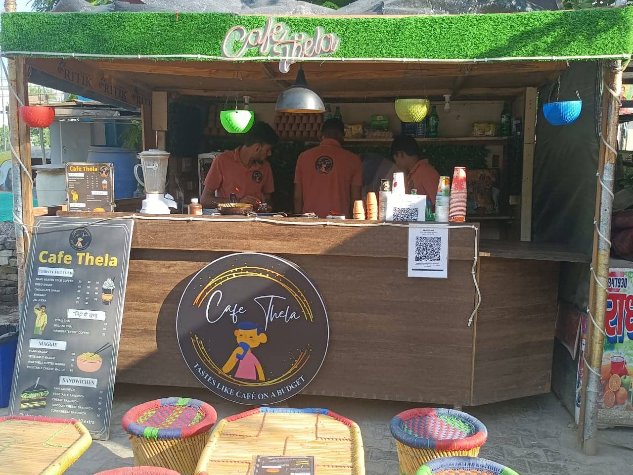 Menu of Cafe Thela, Sector 10A, Gurgaon